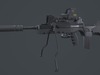 3D model FAMAS G2 Valoris Eotech 552 Scope VR / AR / low-poly | CGTrader