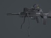 3D model FAMAS G2 Valoris Eotech 552 Scope VR / AR / low-poly | CGTrader