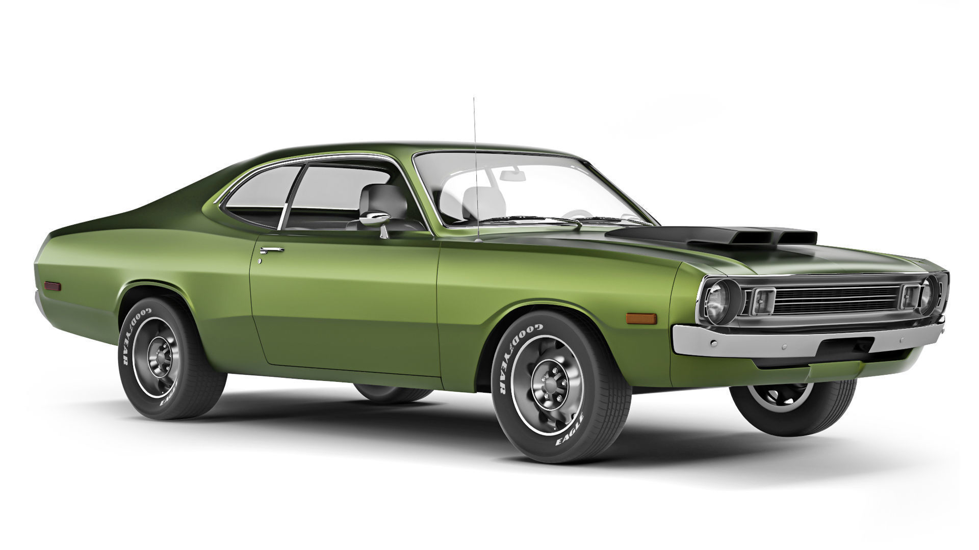 Dodge Demon 340 1972 3D model | CGTrader
