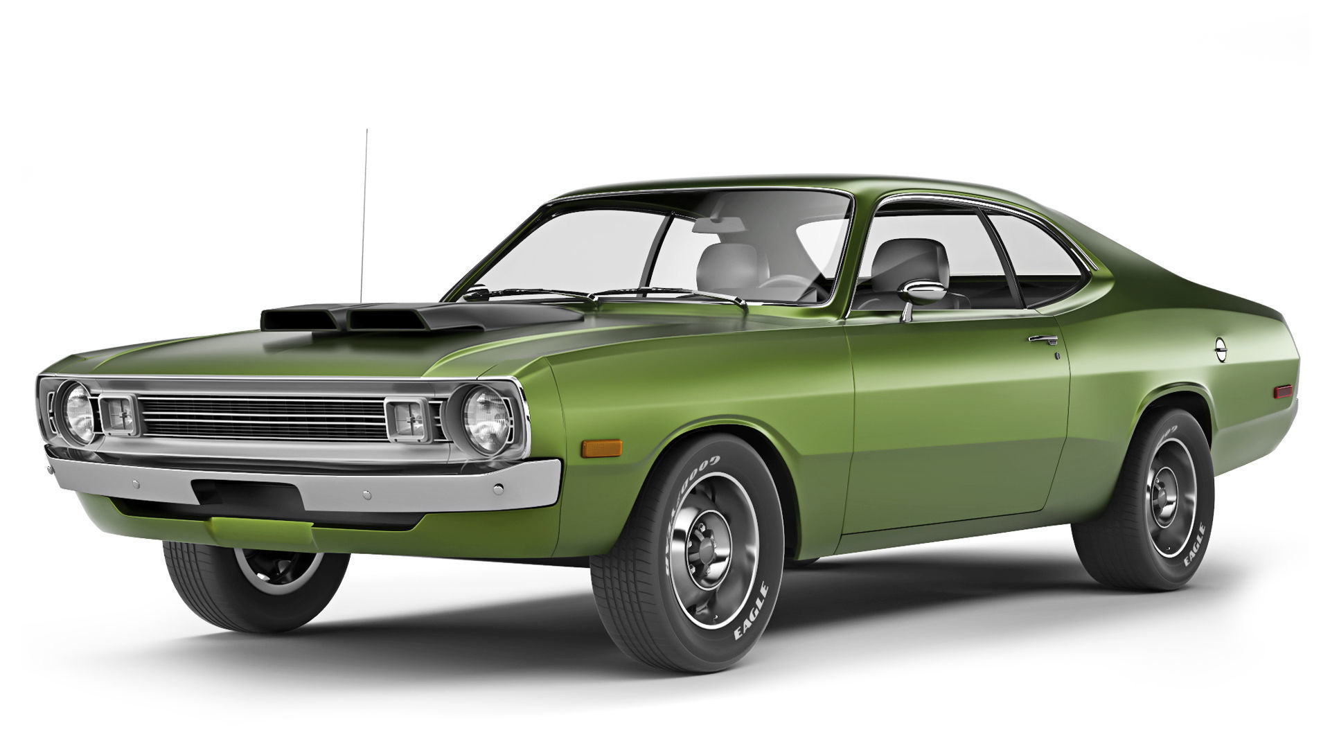 Dodge Demon 340 1972 3D model | CGTrader