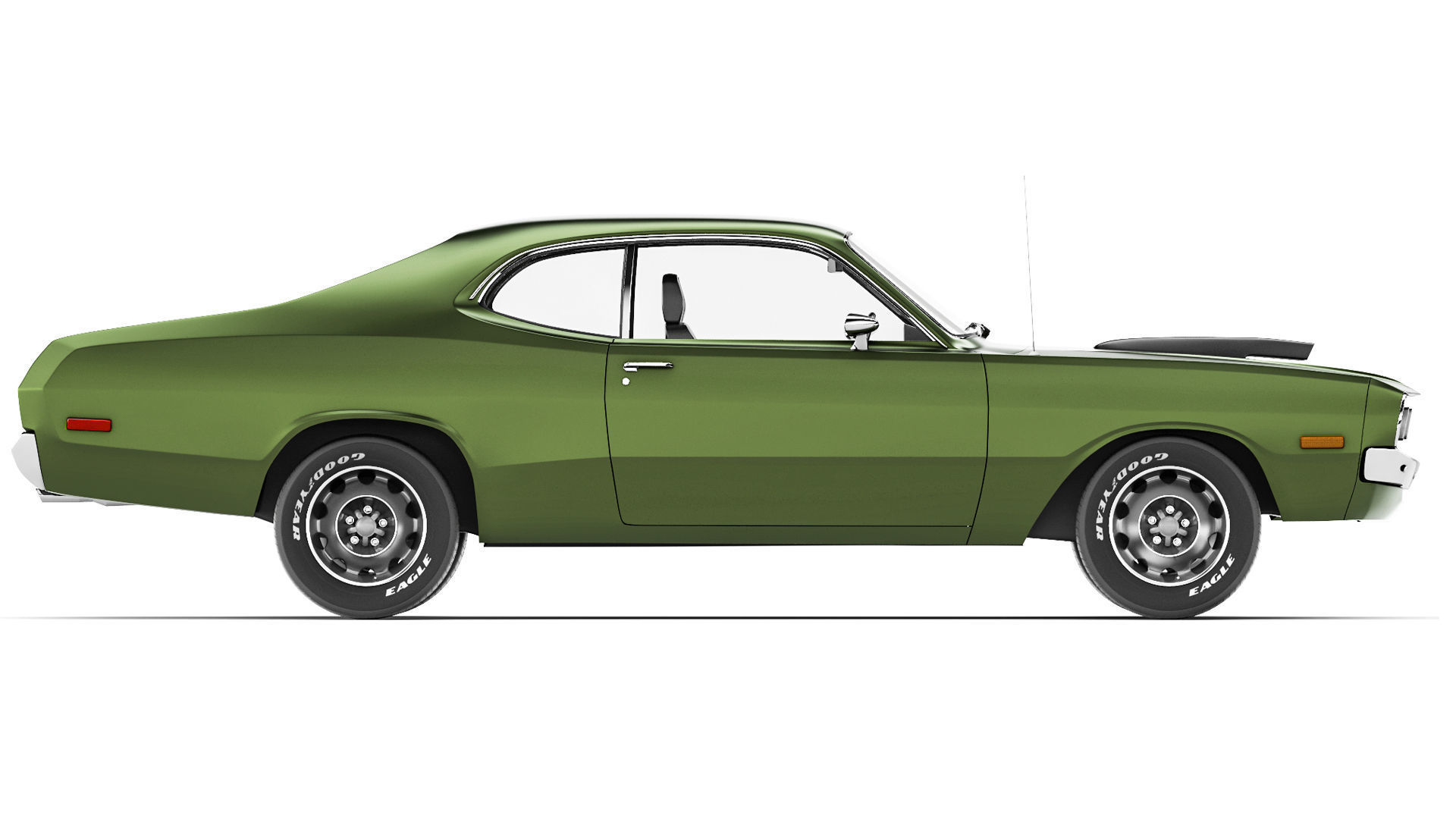 Dodge Demon 340 1972 3D model | CGTrader