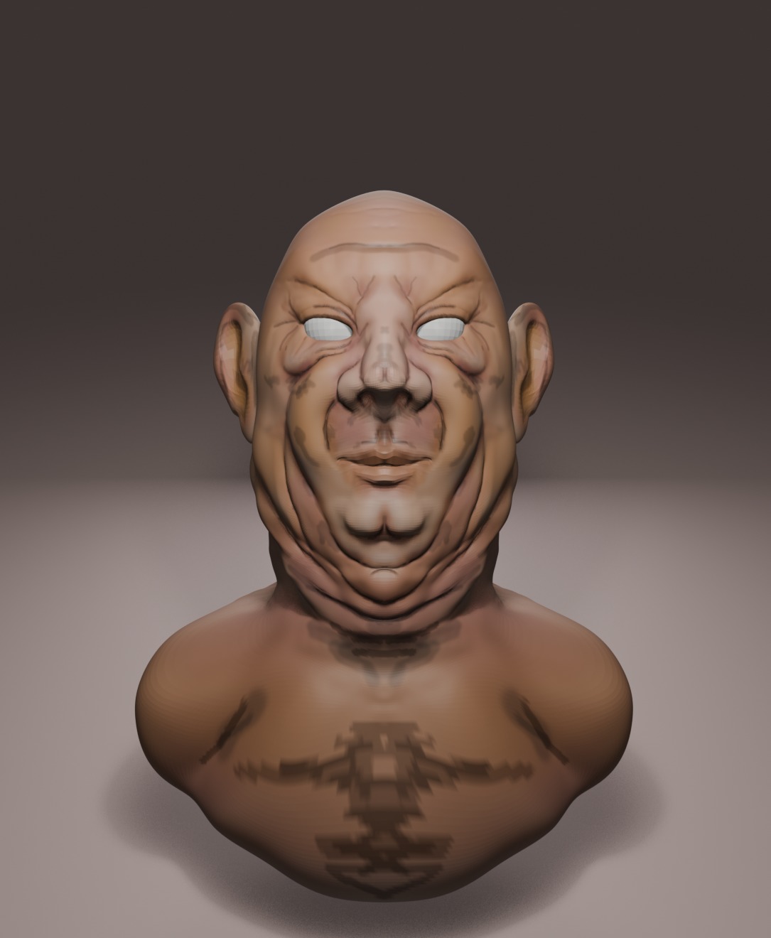 Old and Fat Man 3D model | CGTrader