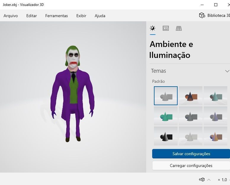 Ledger Joker FanArt LowPoly Printable free VR / AR / low-poly 3D model ...