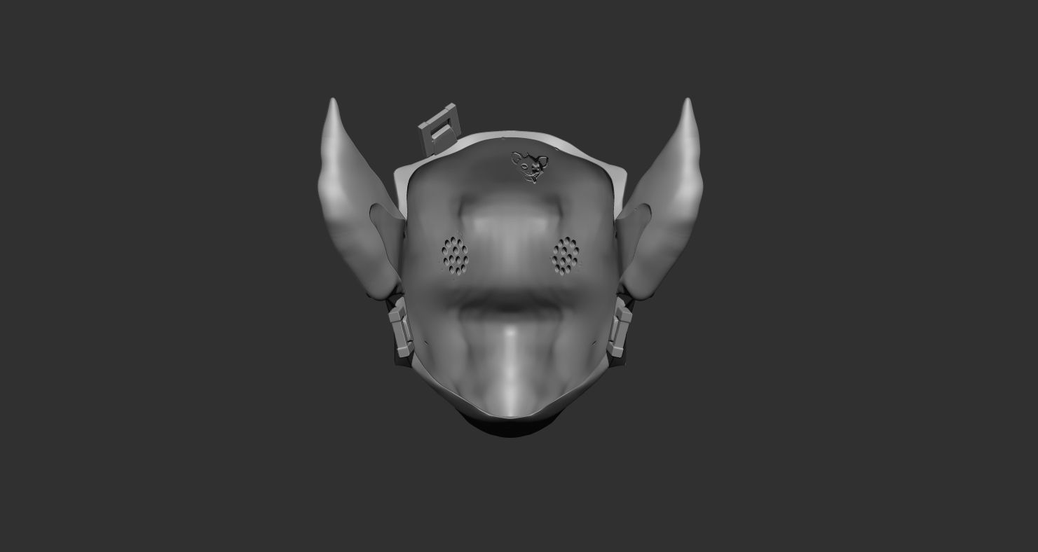 Arcane Cosplay mask SCAR FIRELIGHT League of legend 3D model 3D ...