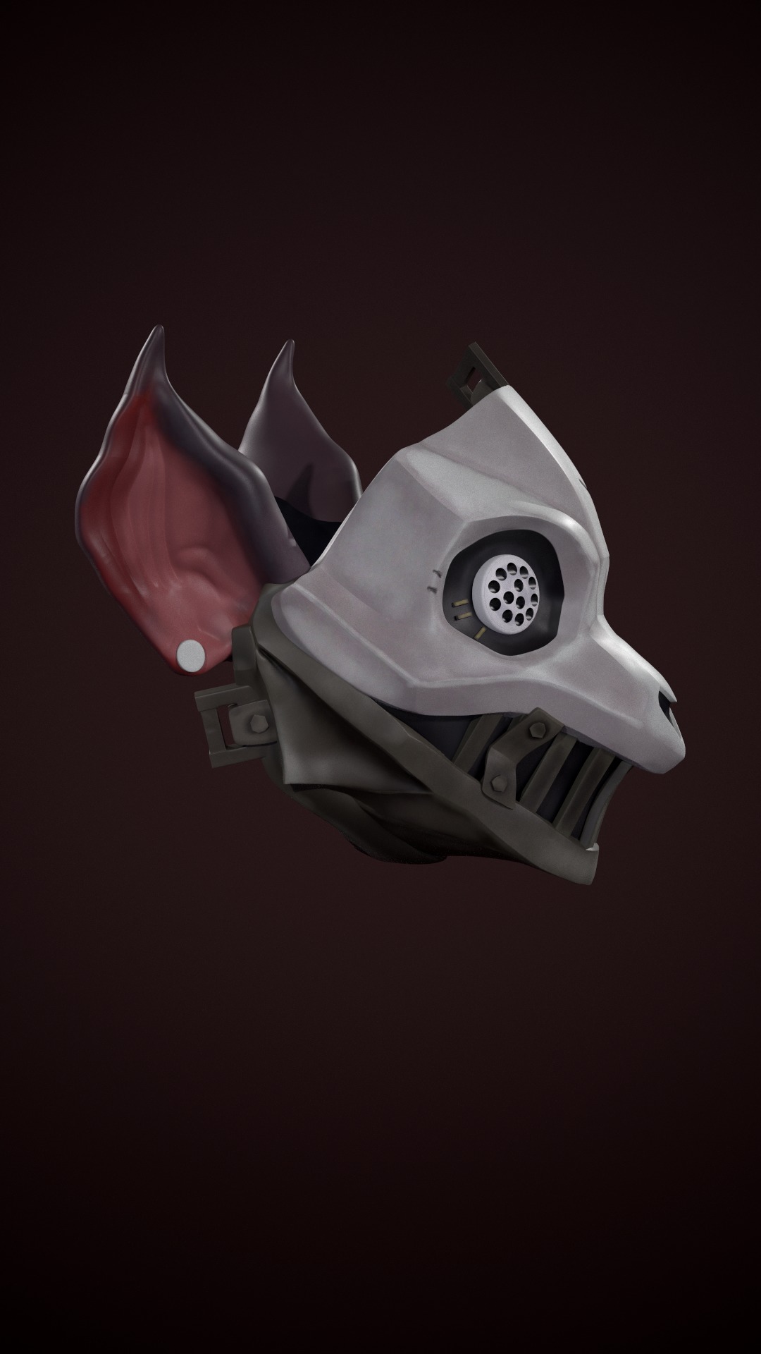 Arcane Cosplay mask SCAR FIRELIGHT League of legend 3D model 3D ...