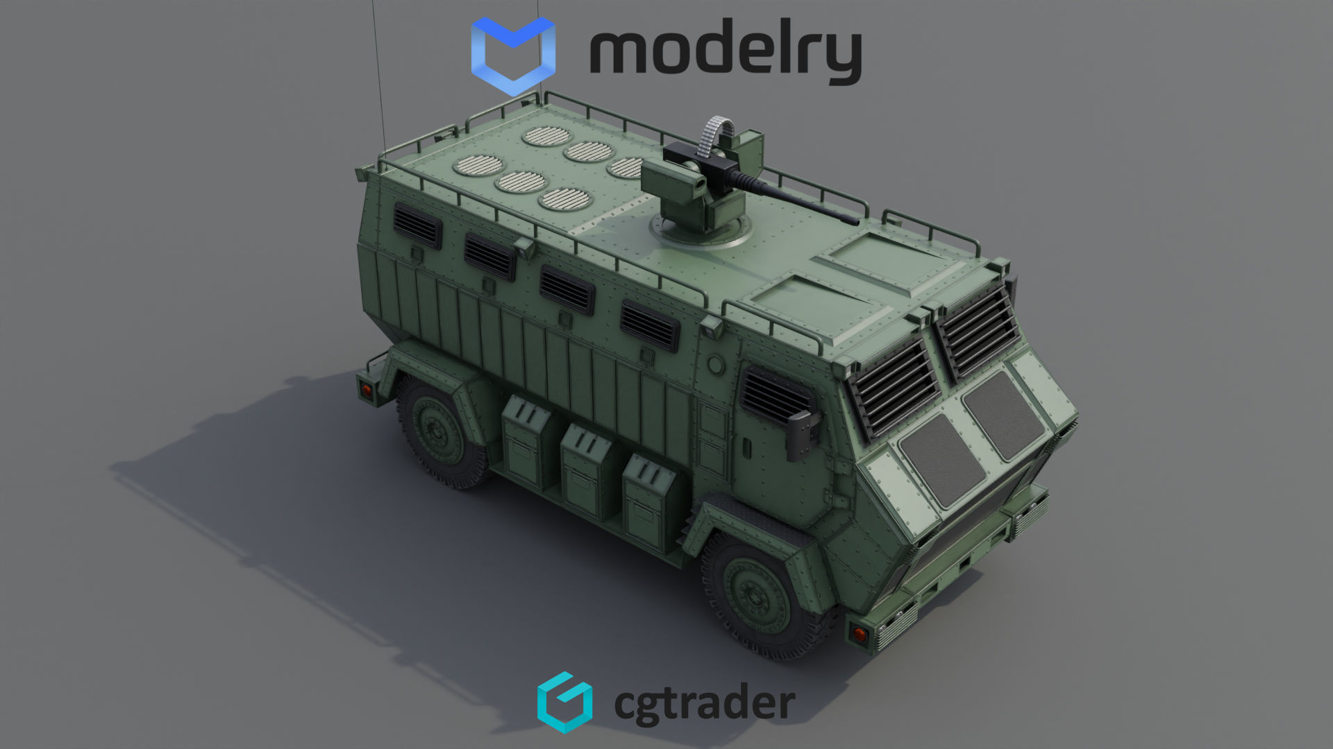 Military MRAP 3D model | CGTrader