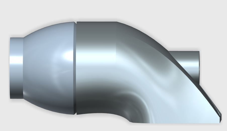 Simple water jet drive free 3D model 3D printable | CGTrader