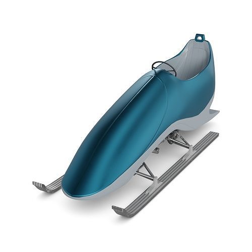 Bobsled 3D model | CGTrader