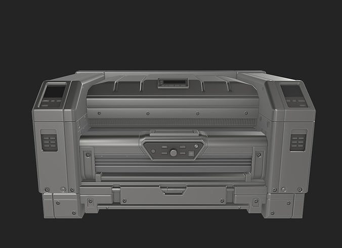 Scanner 2000s 3D model | CGTrader