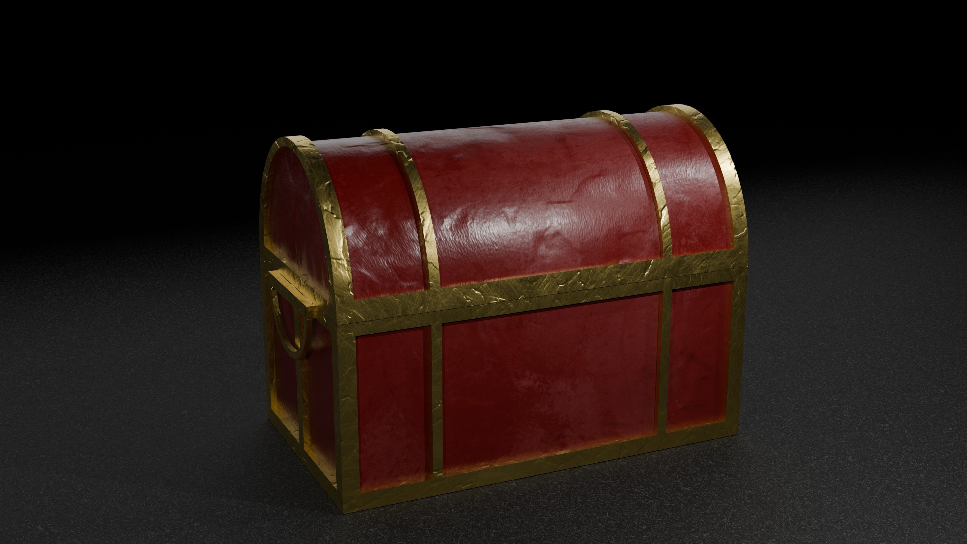 3D model Mimic Treasure Chest Rigged Textured - Sousou no Frieren VR ...