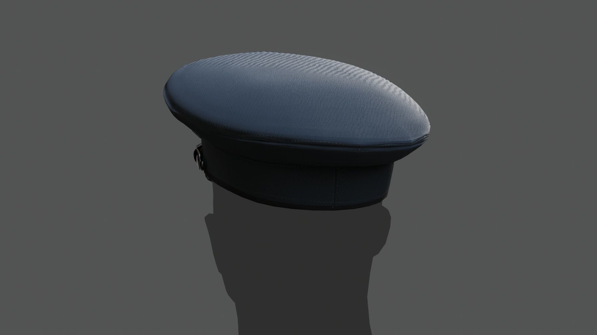 3D model PSNI Police Flat Cap 3D Model Realistic GameReady VR / AR ...