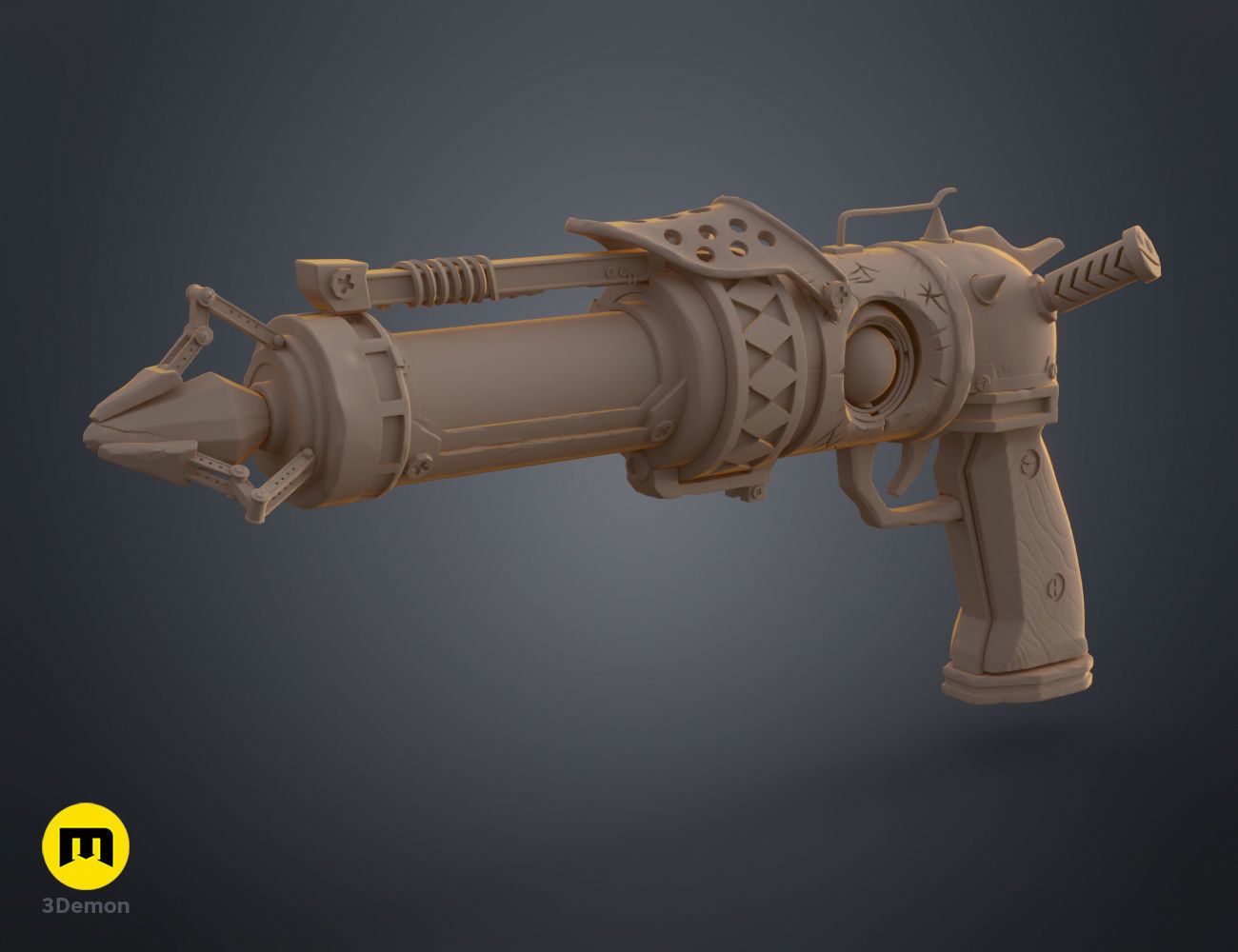 Jinx Arcane season 2 Blaster 3D model 3D printable | CGTrader
