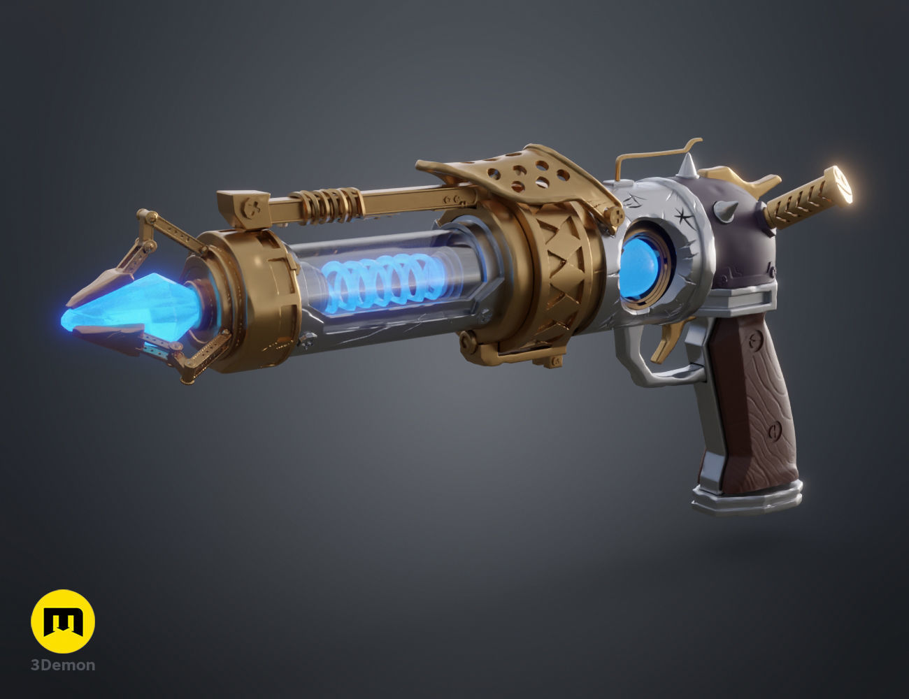 Jinx Arcane season 2 Blaster 3D model 3D printable | CGTrader