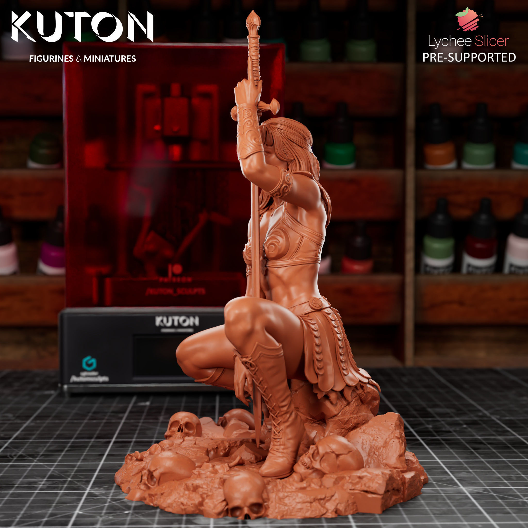Xena Princess Warrior 3d Model 3d Printable Cgtrader