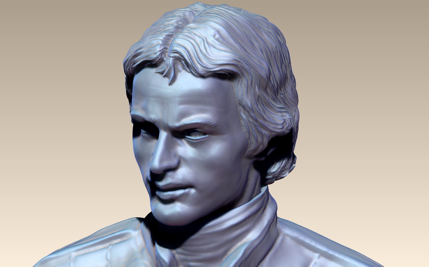 Gilles Villeneuve Ferrari F1 Driver 3D model 3D printable | CGTrader