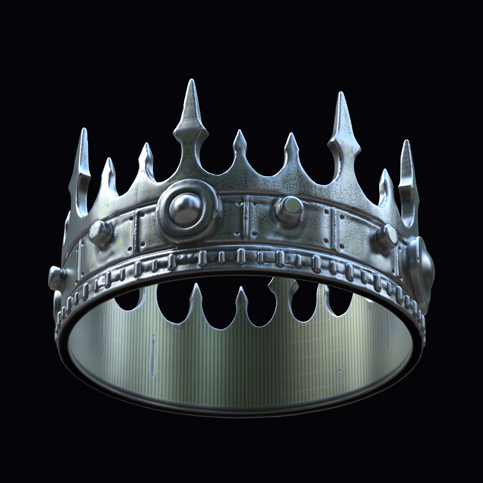Ebonspire Diadem free 3D model 3D printable | CGTrader