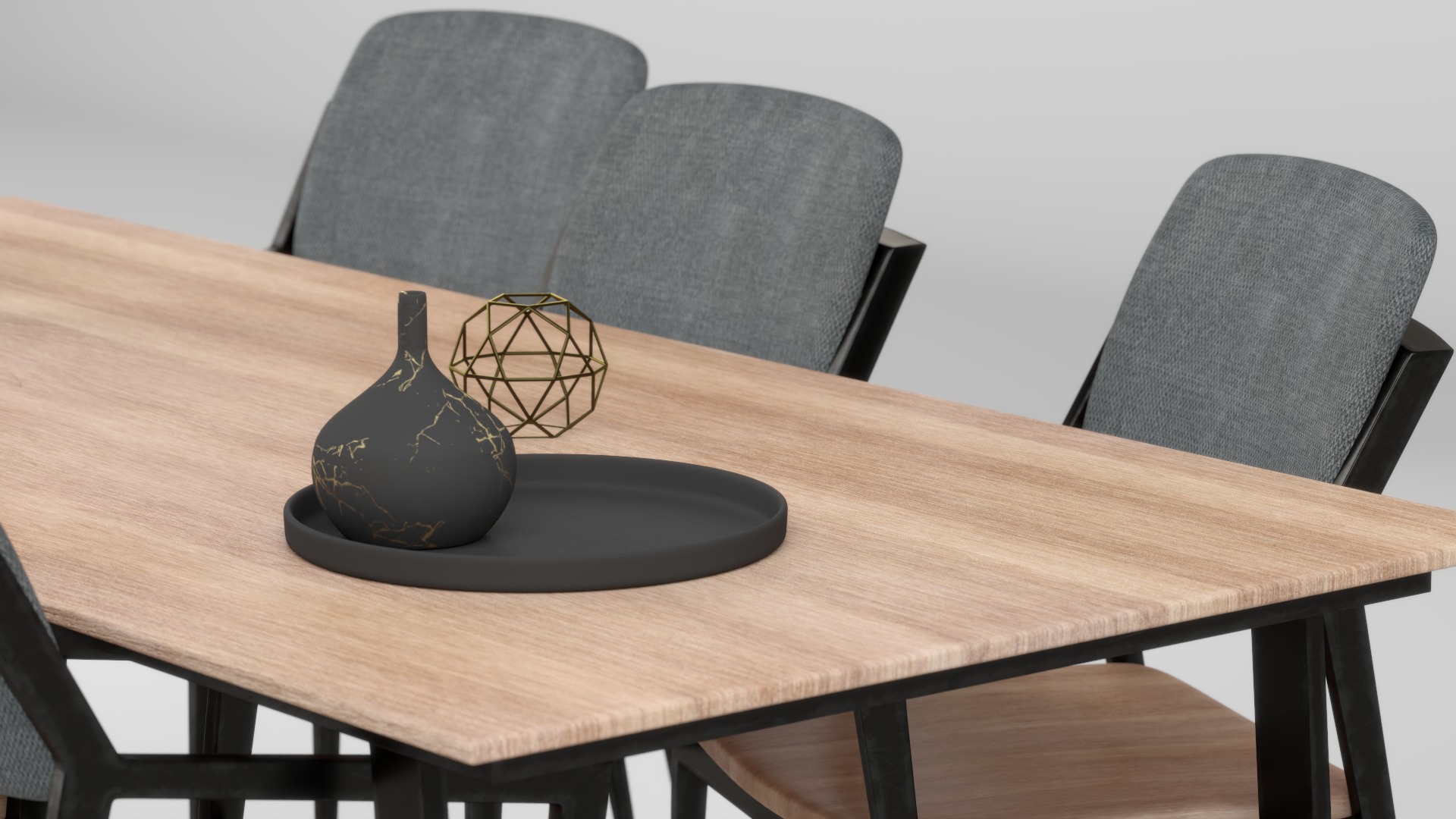 Dining Table amir3design free 3D model | CGTrader