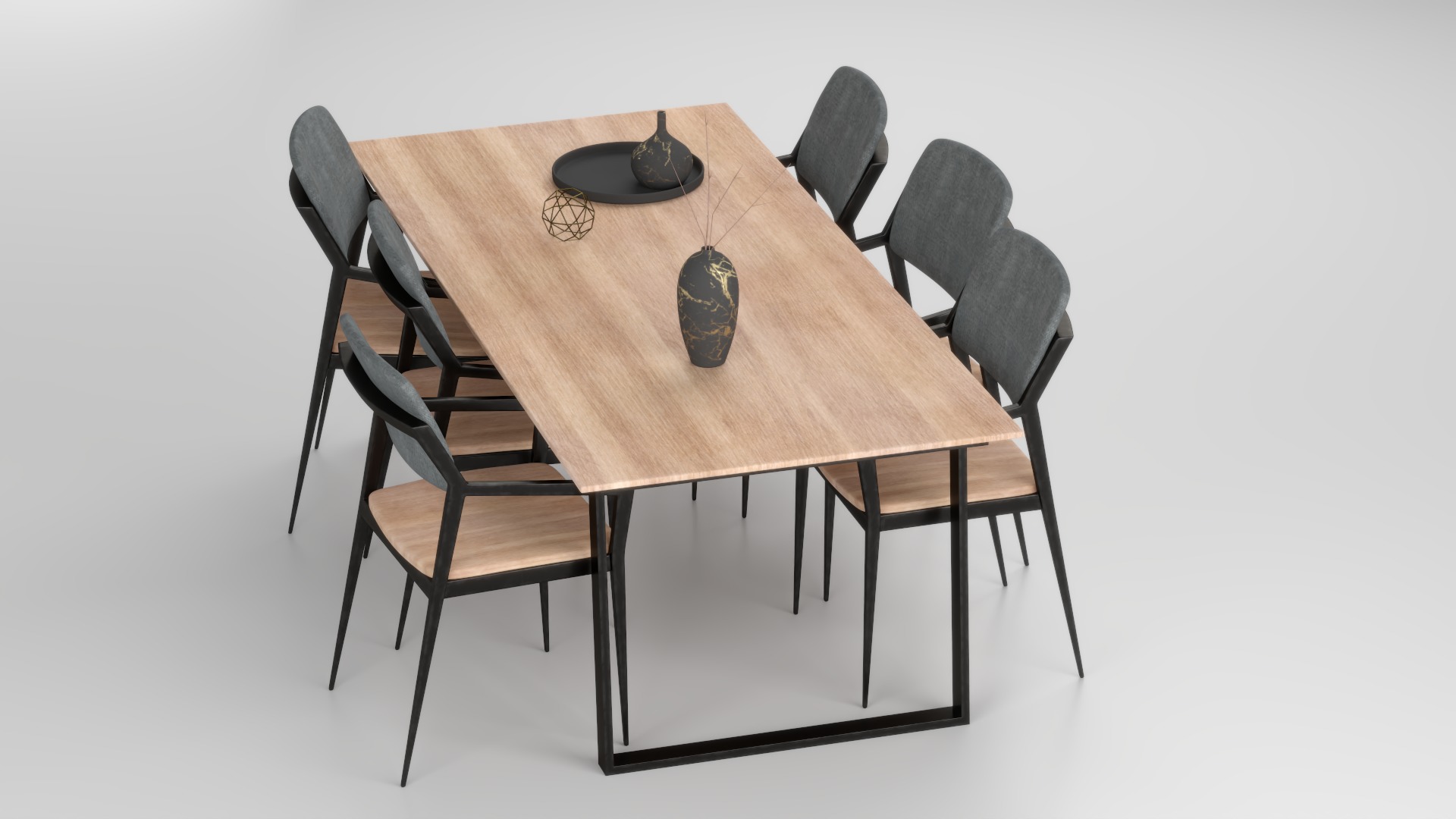 Dining Table amir3design free 3D model | CGTrader