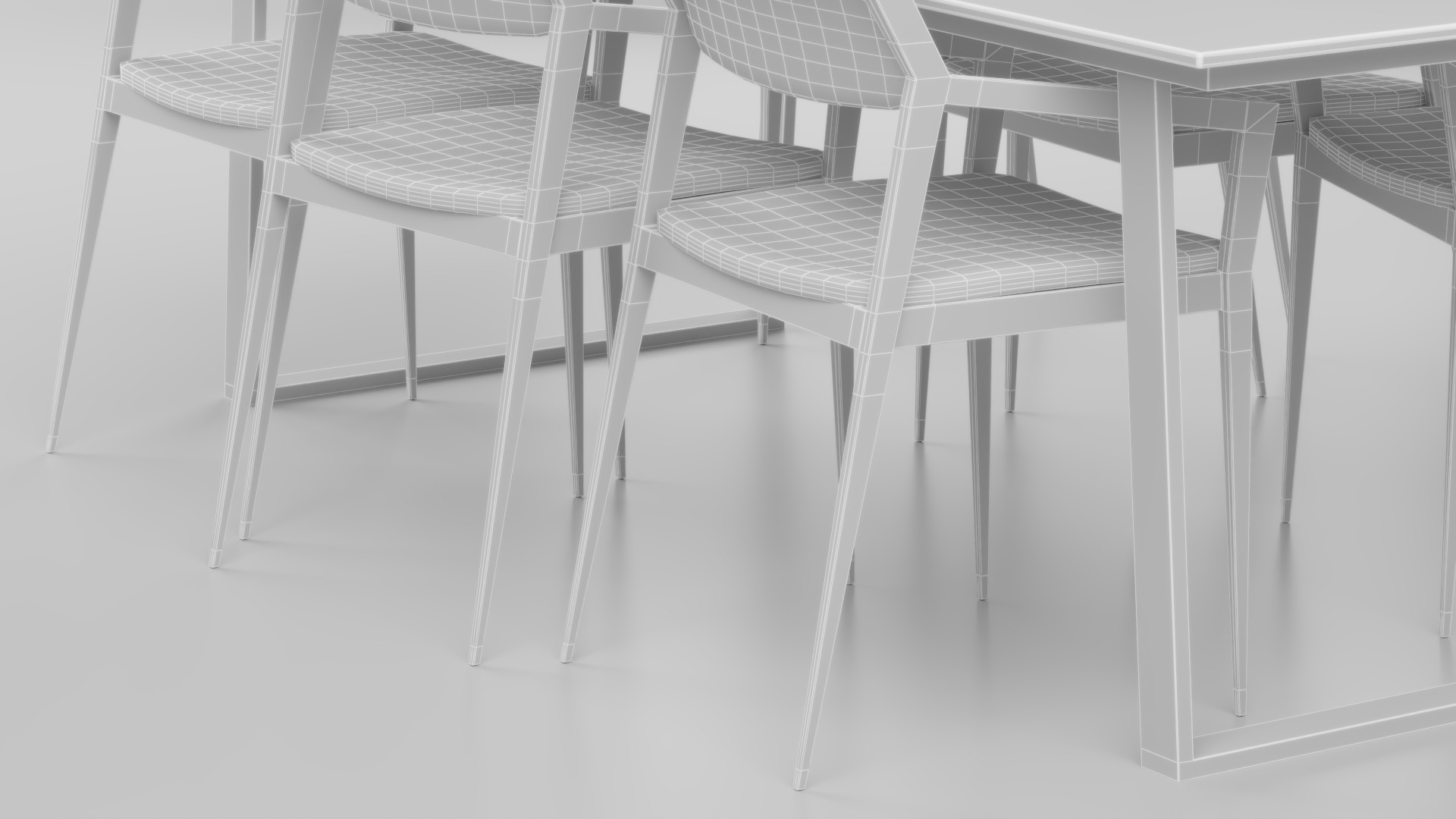 Dining Table amir3design free 3D model | CGTrader