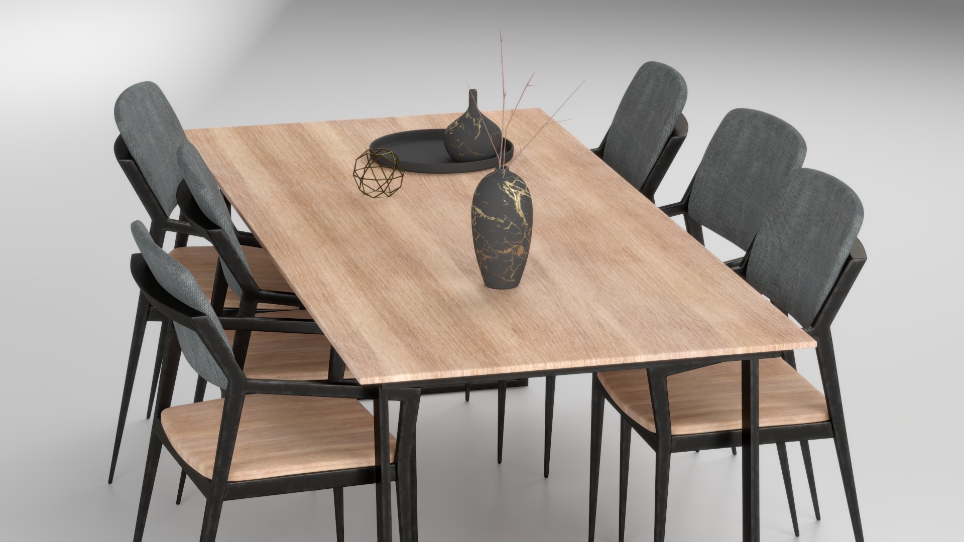 Dining Table amir3design free 3D model | CGTrader