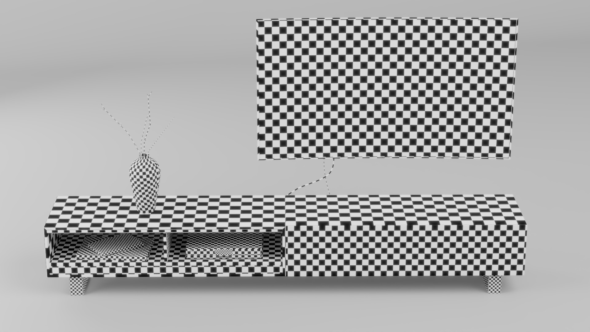 TV Set amir3design free 3D model | CGTrader