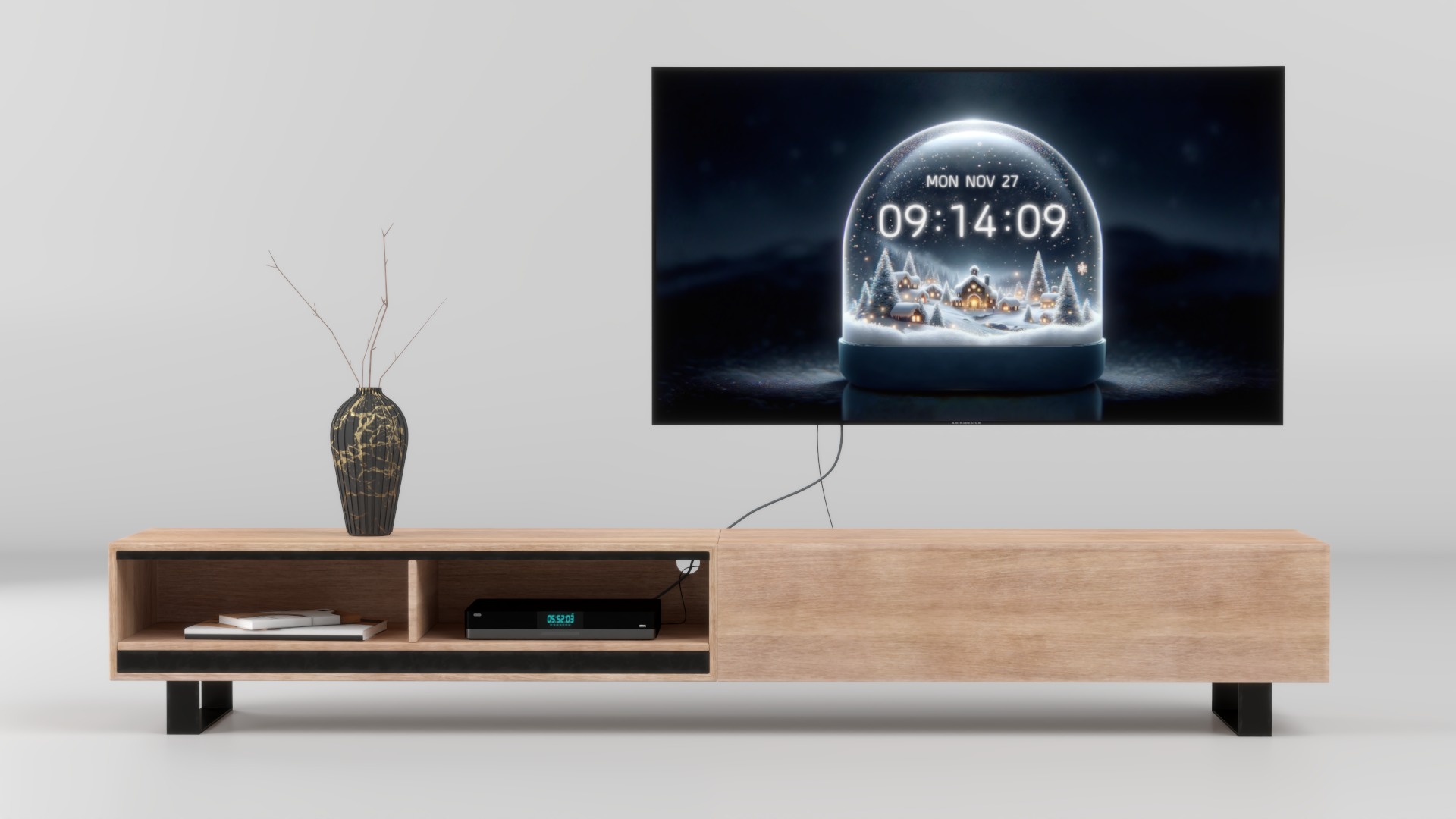 TV Set amir3design free 3D model | CGTrader