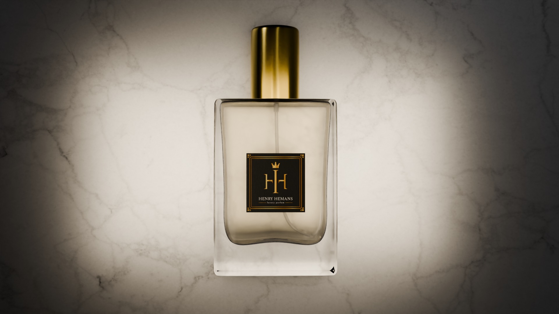 Henry Hemans Perfume Bottle 3D Model Free Blender free VR / AR / low ...