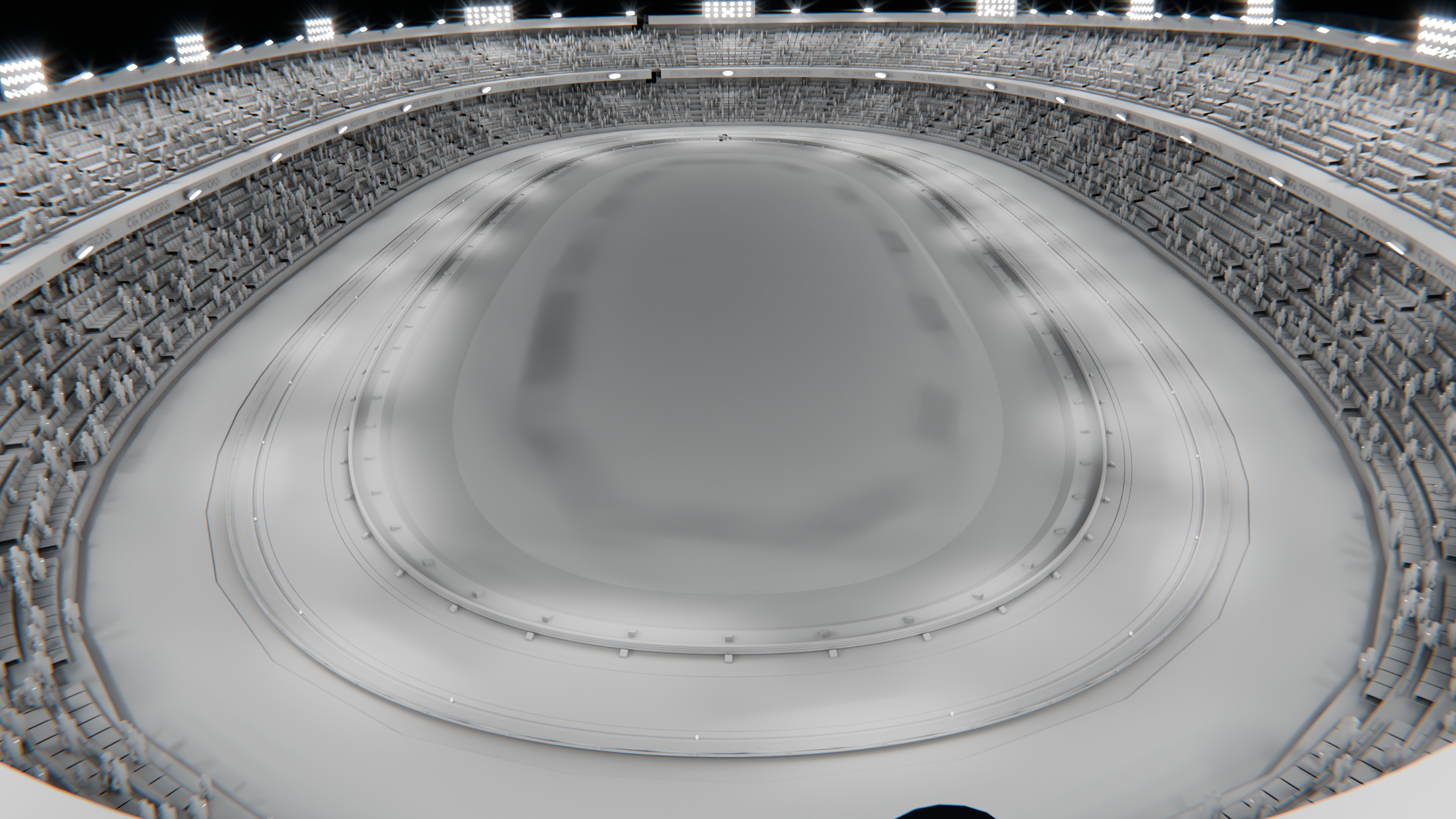 Cinematic Race Track 3D model | CGTrader