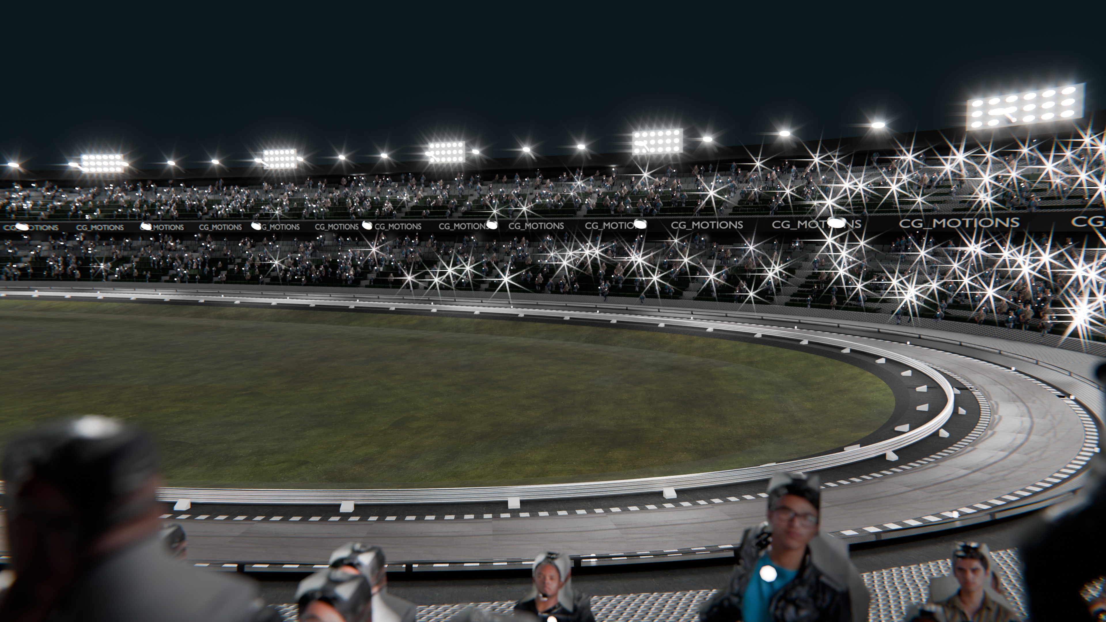 Cinematic Race Track 3D model | CGTrader