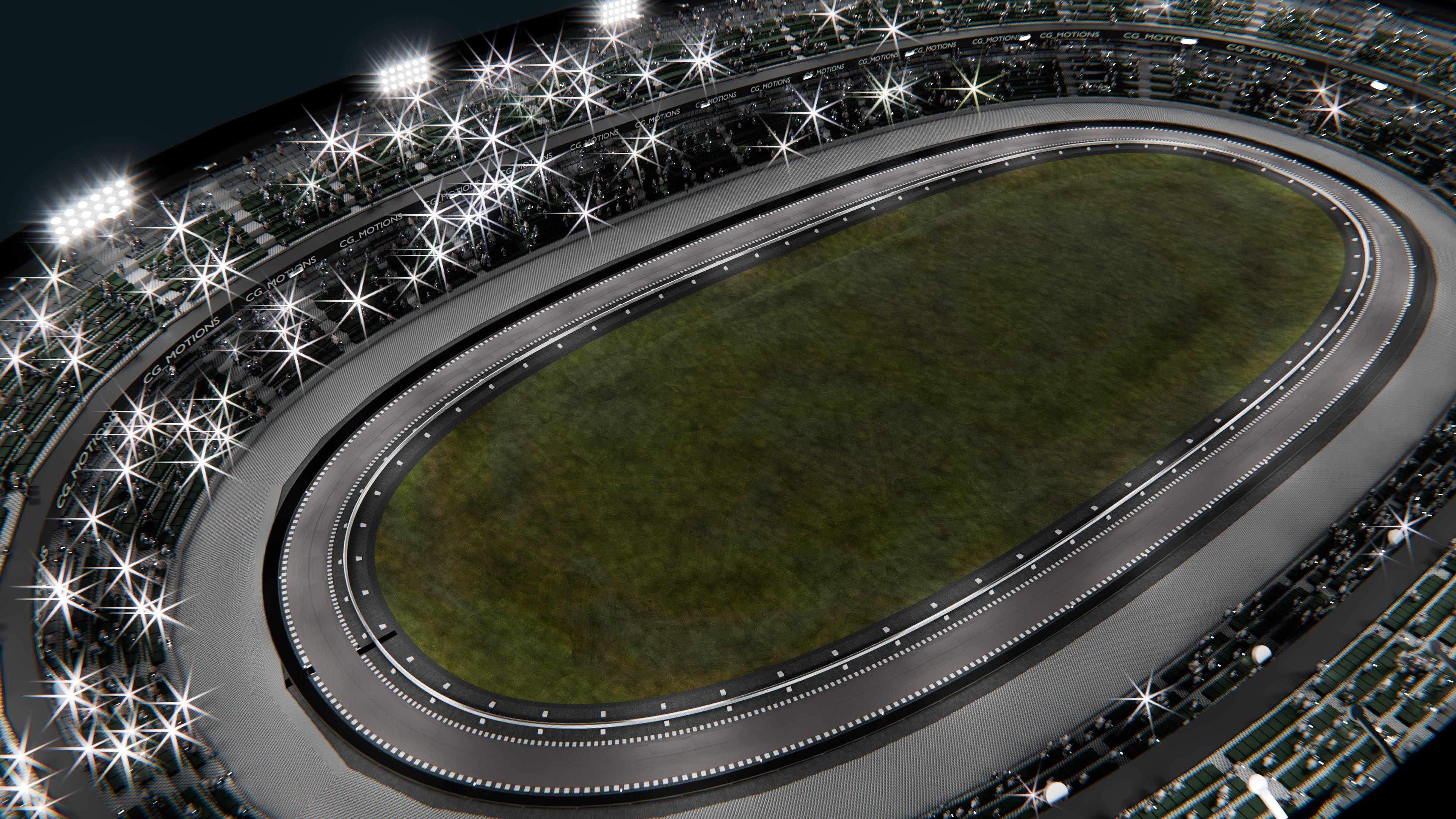 Cinematic Race Track 3D model | CGTrader