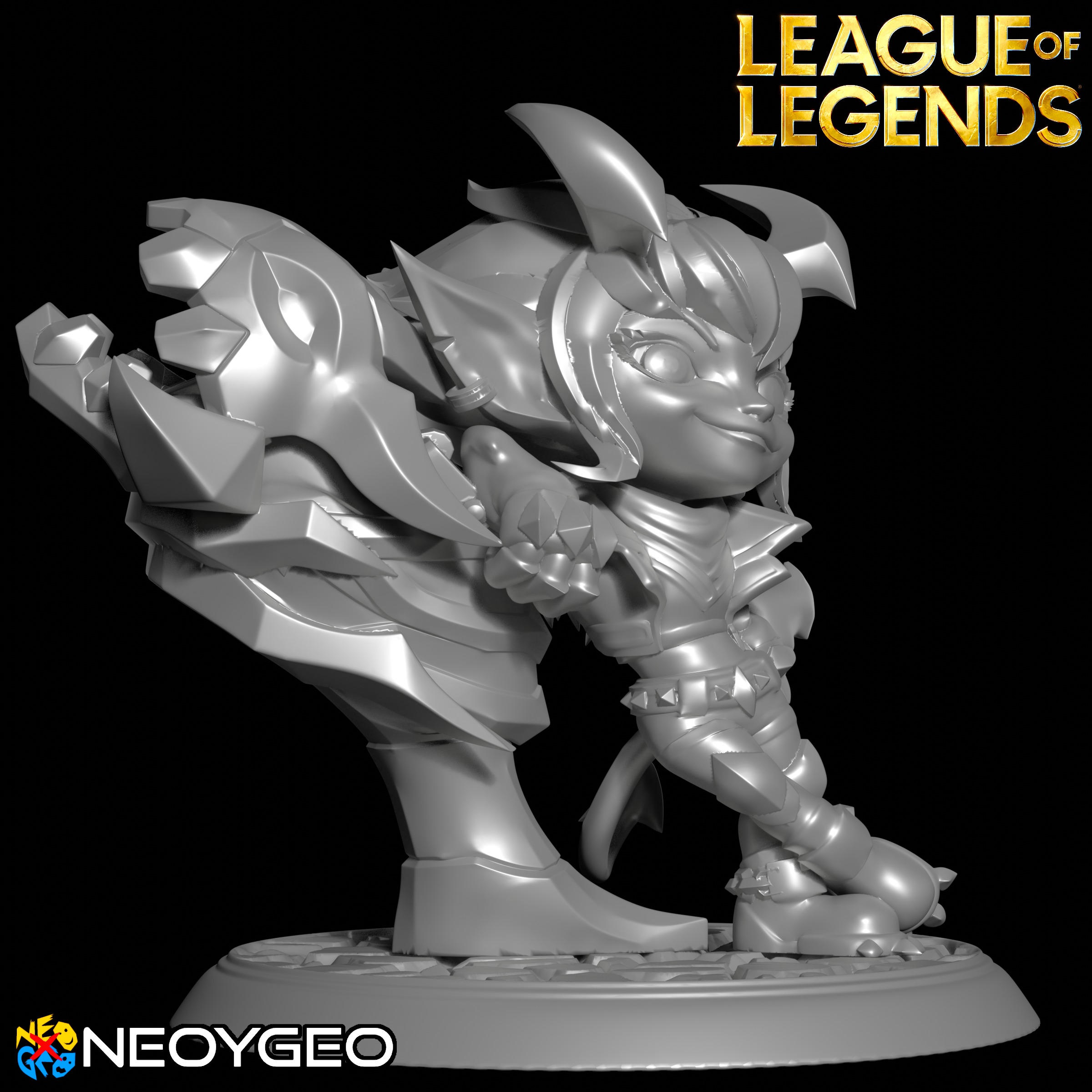 TRISTANA LITTLE DEMON - LEAGUE OF LEGENDS 3D model 3D printable | CGTrader