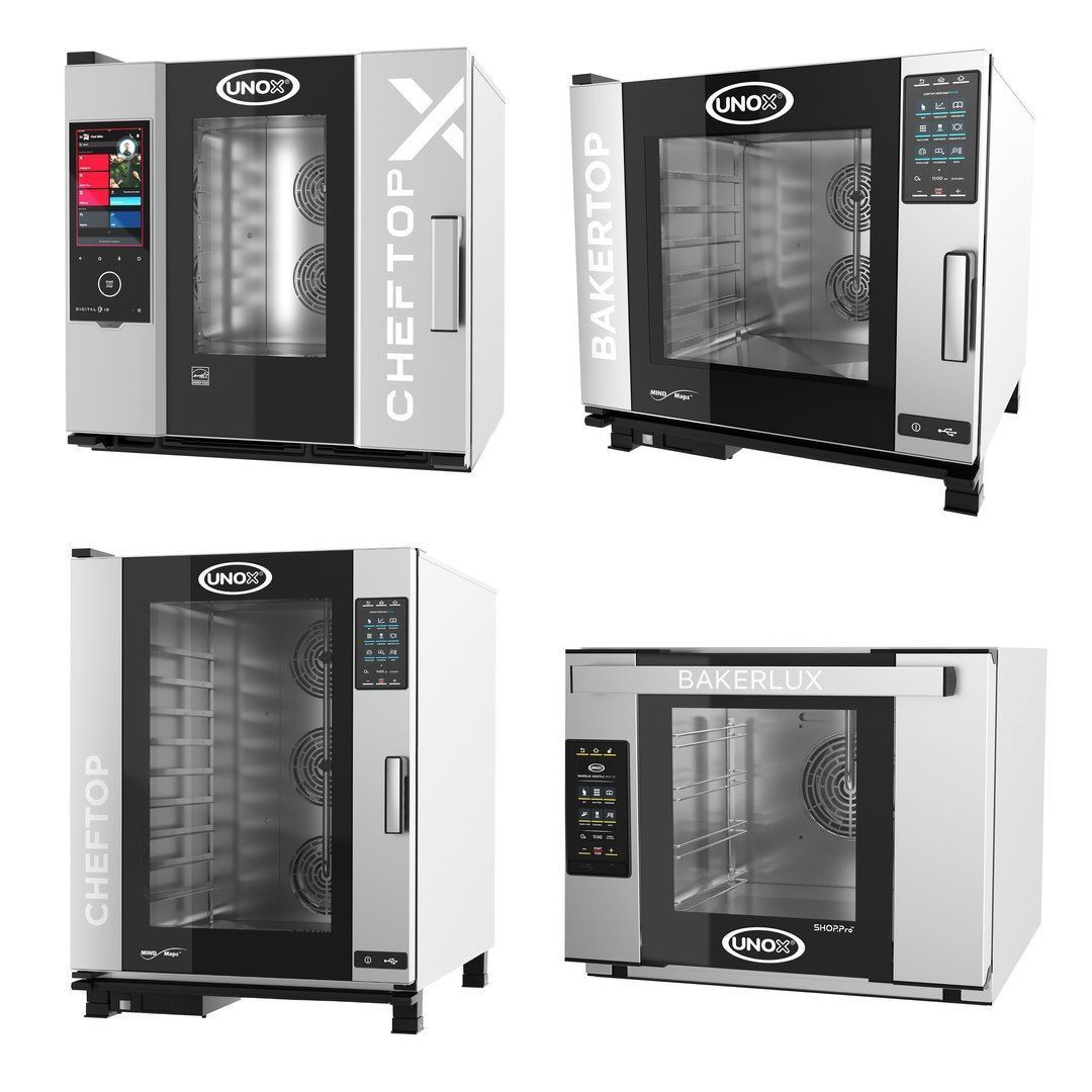Unox combi oven pack 3D Model Collection | CGTrader