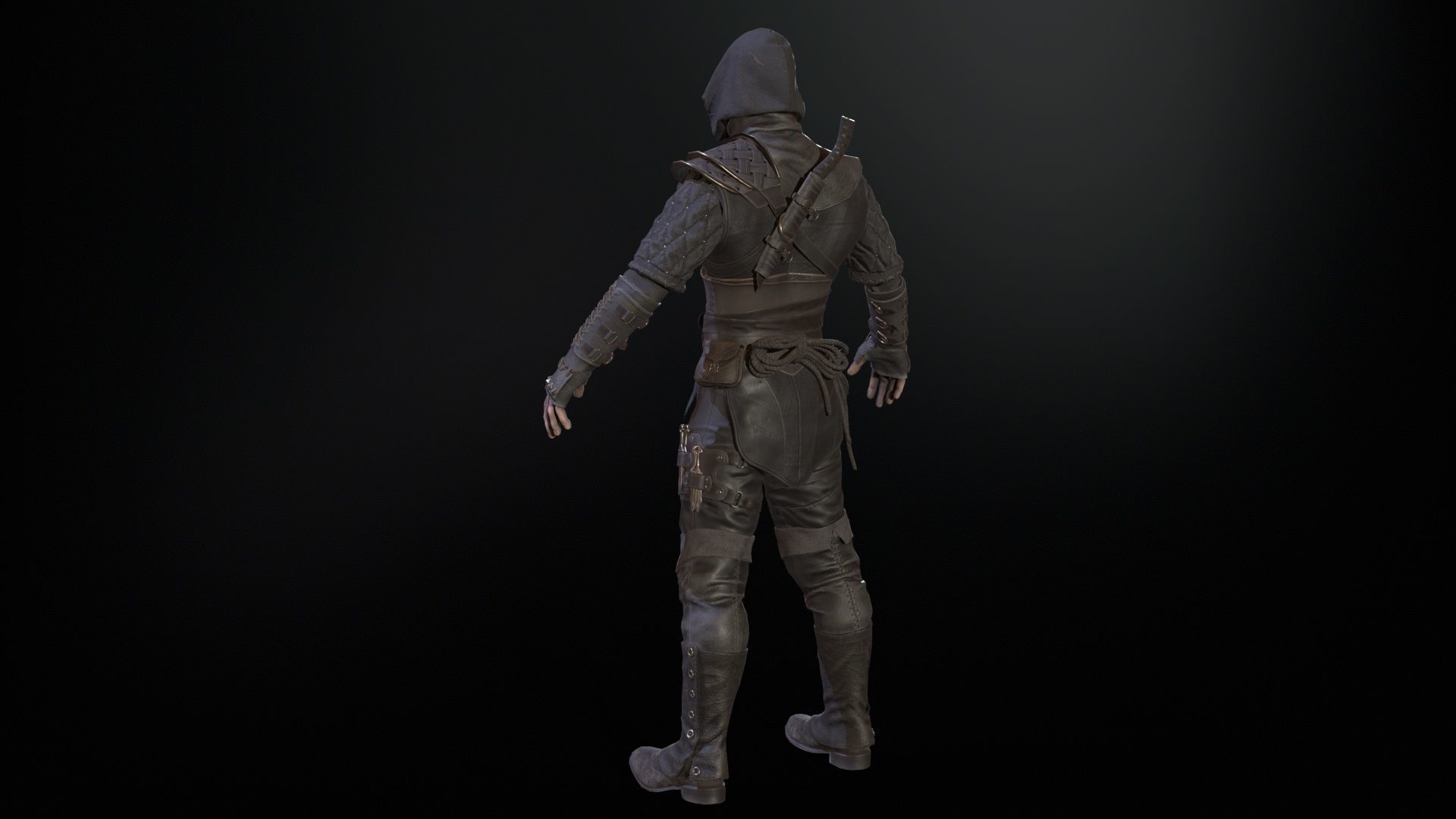 3D model Thief for Starter Pack VR / AR / low-poly | CGTrader