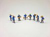 N Scale Workers Carrying free 3D model 3D printable | CGTrader