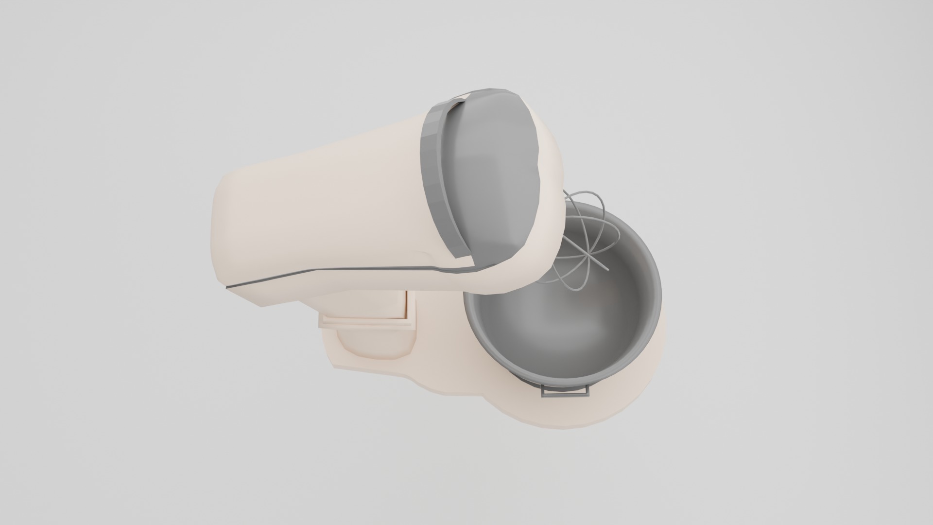 3D model Modern Stand Mixer 3D Model Minimalist Design VR / AR / low ...