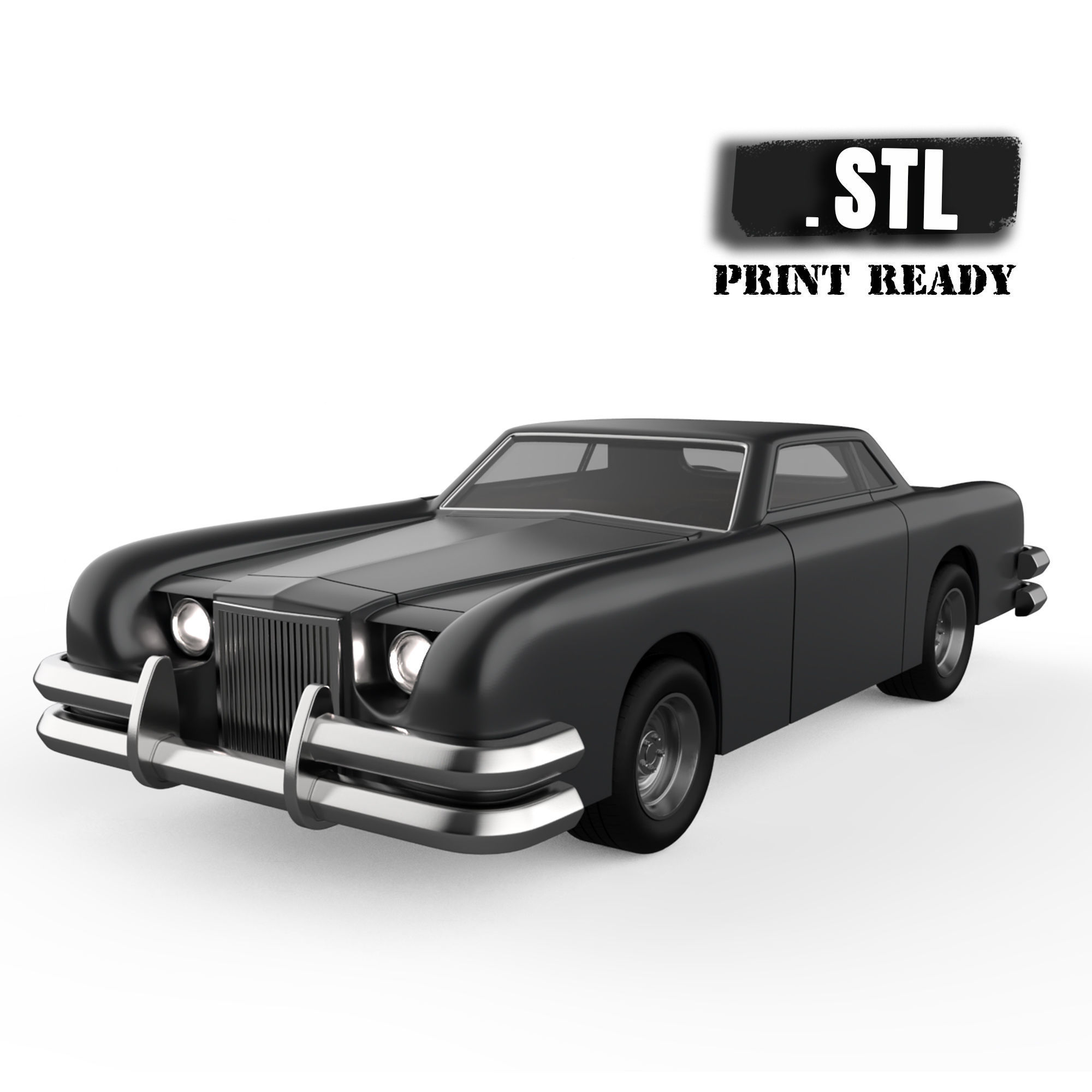 Evil Car 3D Model for 3D Printing Iconic Horror Vehicle 3D model 3D ...