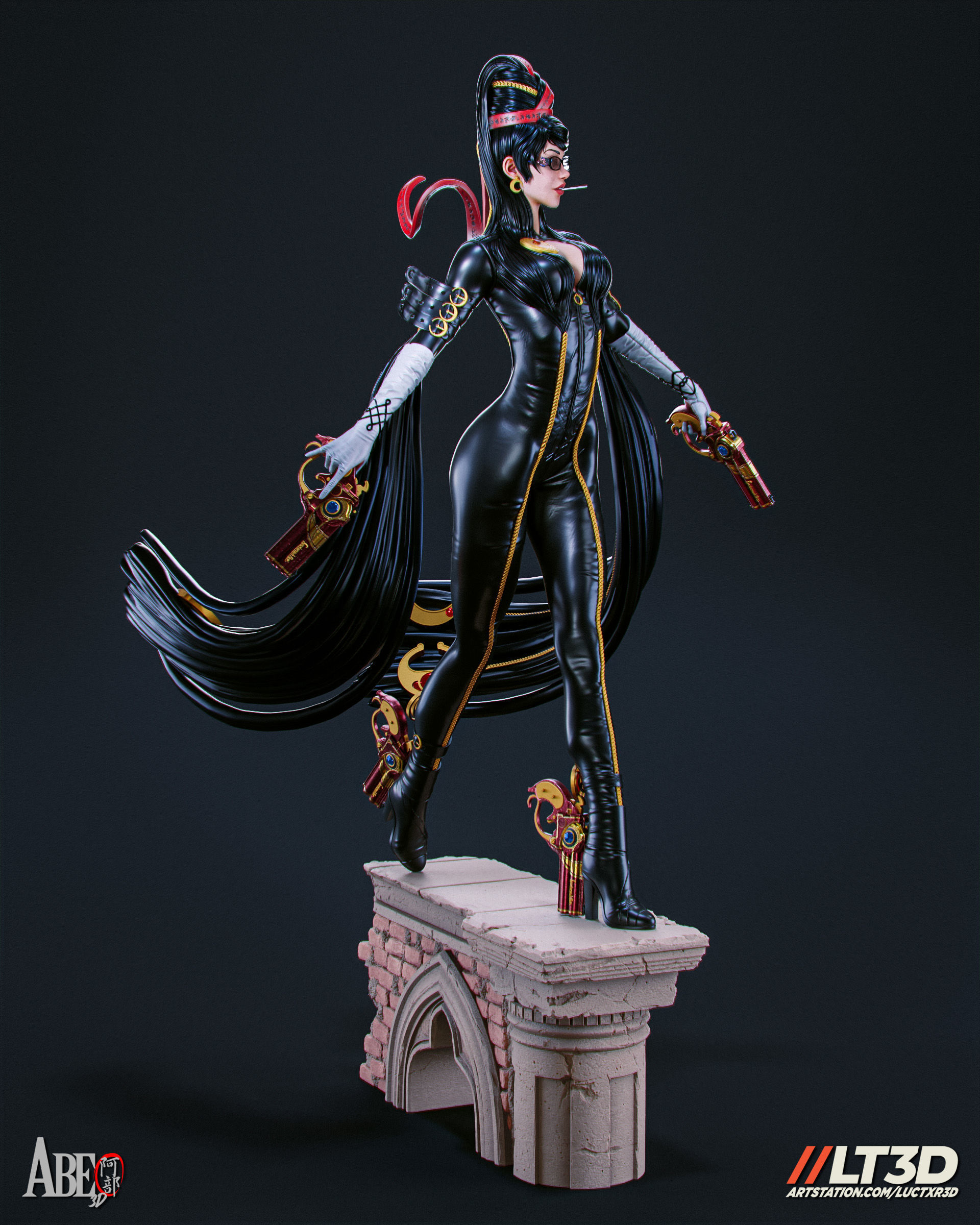 Bayonetta 3D model 3D printable | CGTrader