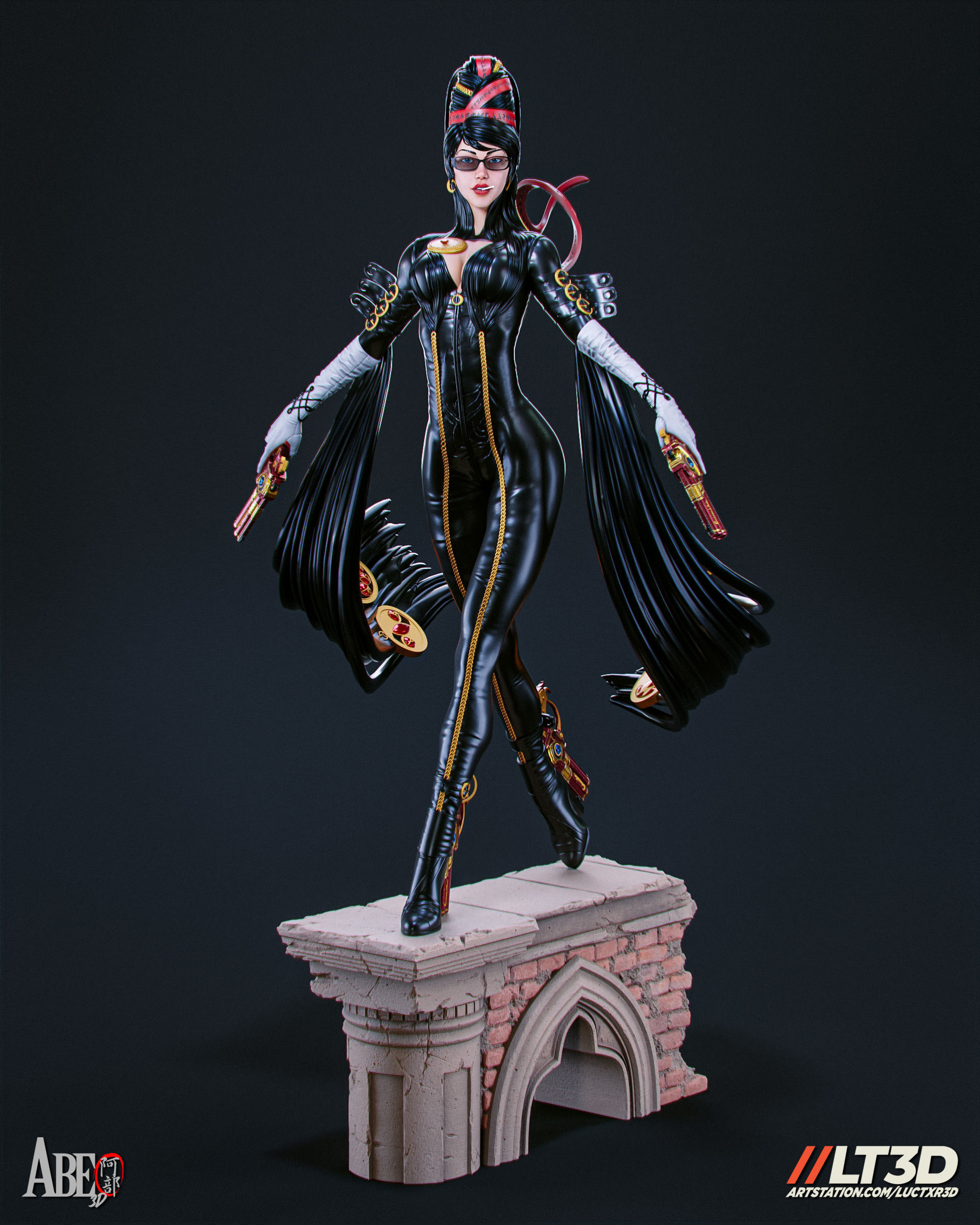 Bayonetta 3D model 3D printable | CGTrader