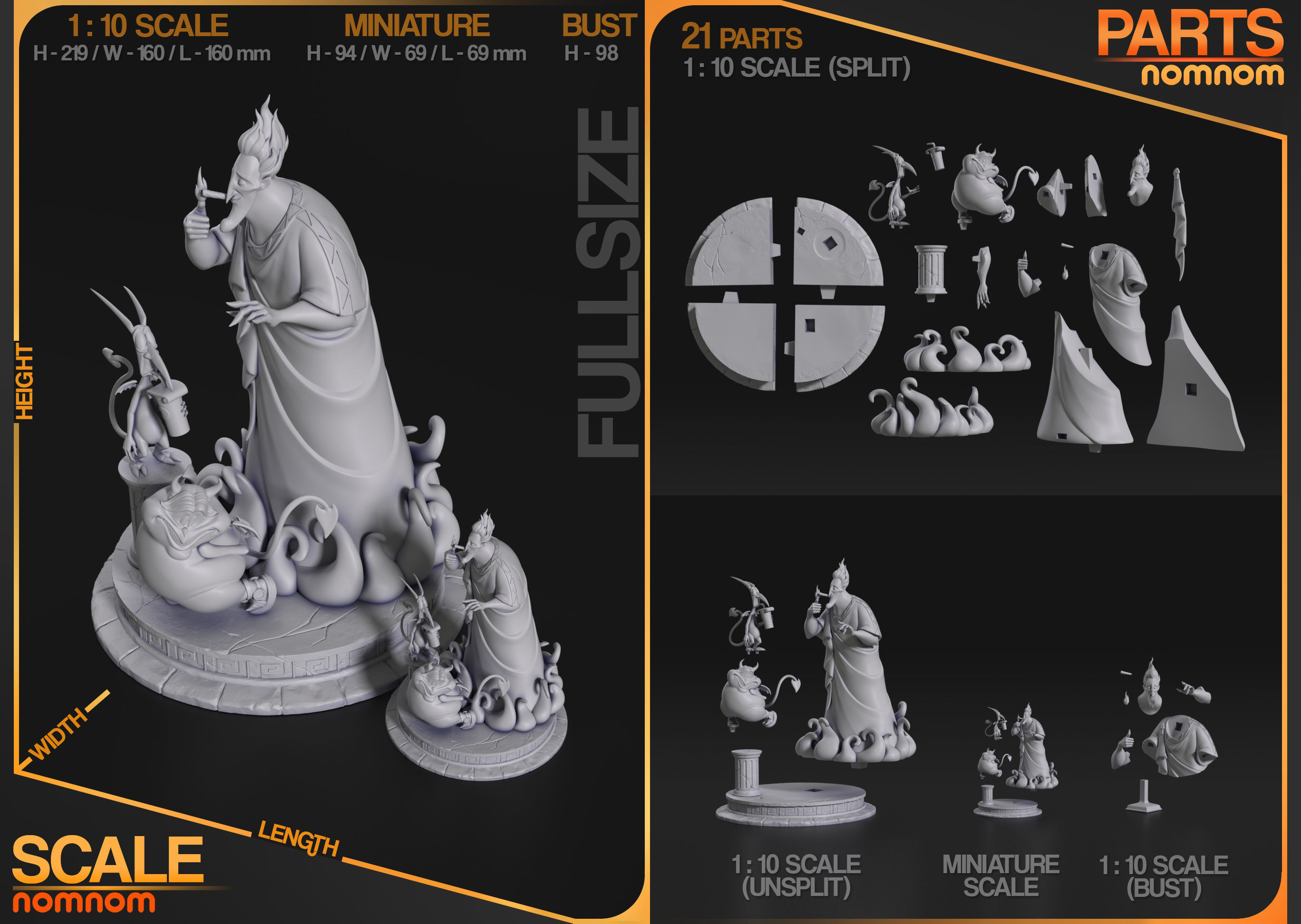 Hades - Hercules 3D model 3D printable | CGTrader