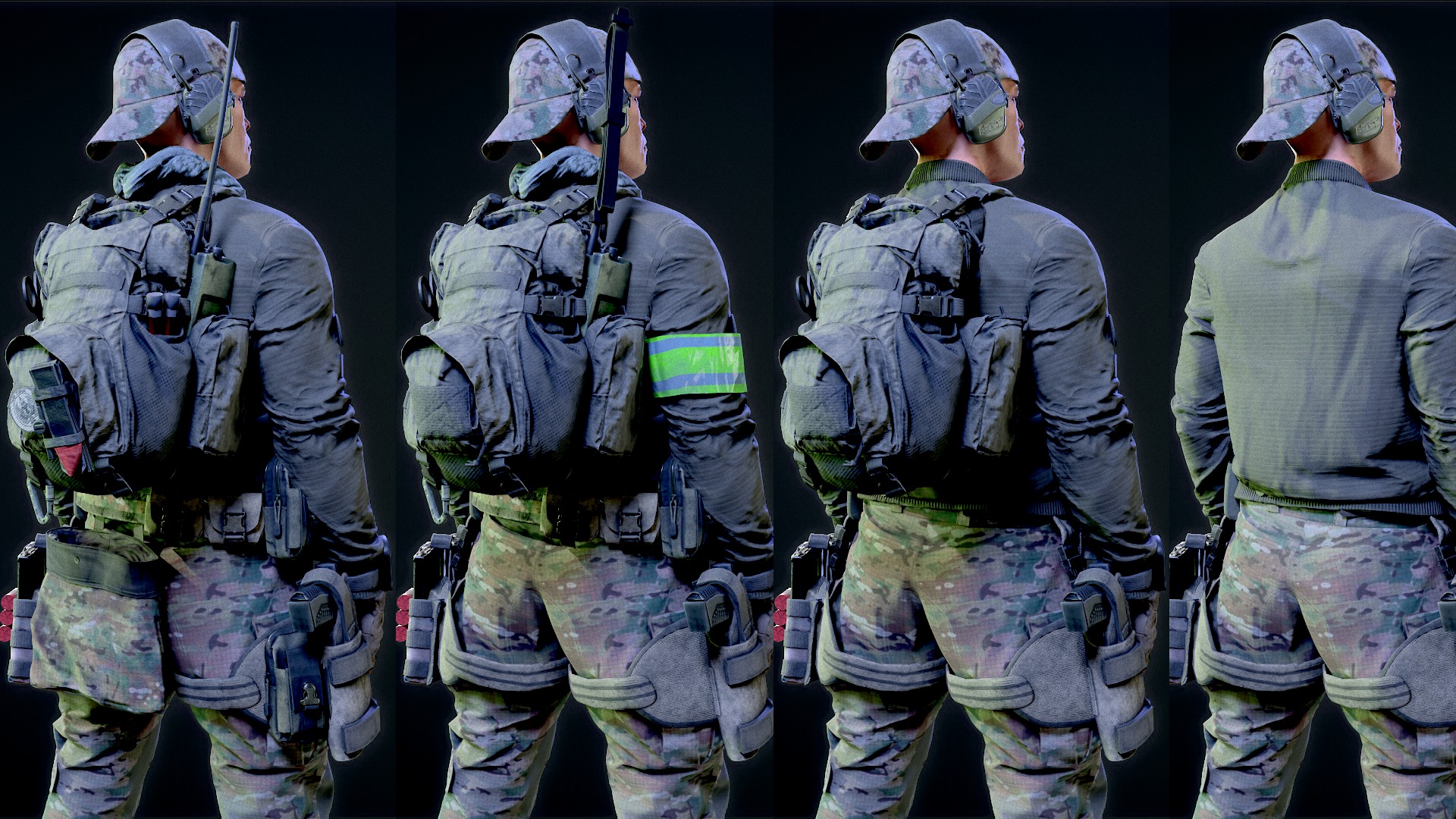 3D model Soldiers-Pack VR / AR / low-poly | CGTrader