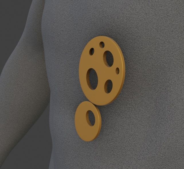 Viktor arcane Cane staff stick Brooch Pin Accessories 3D model 3D ...