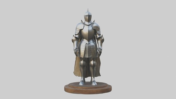 3D model Knightarmor Model VR / AR / low-poly | CGTrader