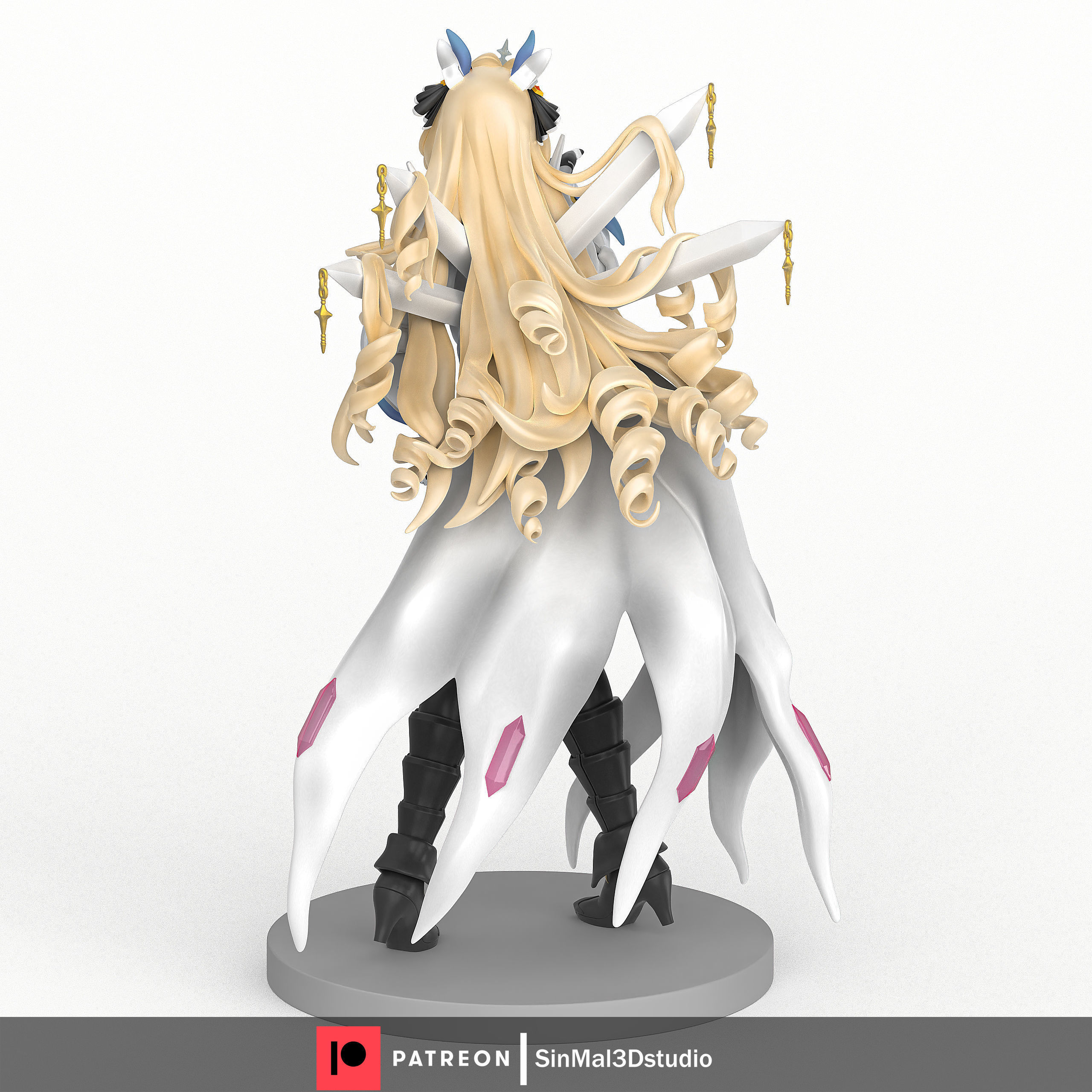 Nikke Crown 3D model 3D printable | CGTrader