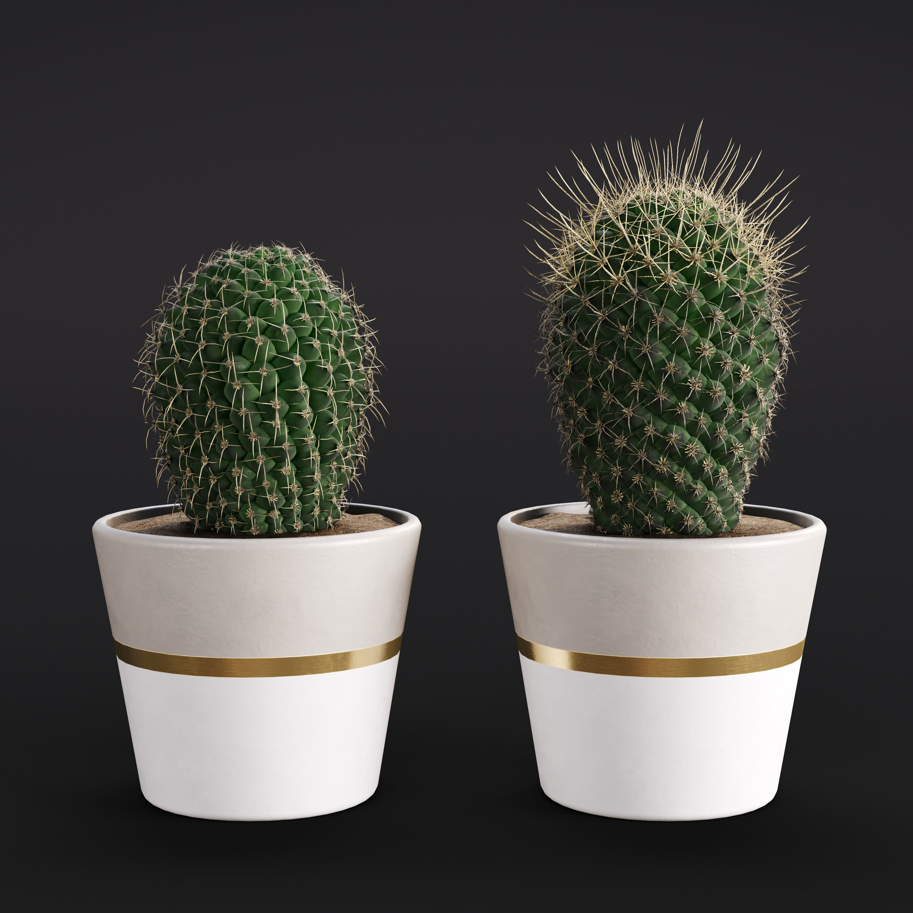 Archmodels vol 282 - collection of pot plants 3D model | CGTrader