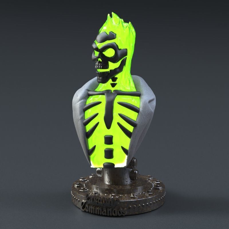 Dr Phosphorus from Creatures Commandos 3D model 3D printable | CGTrader