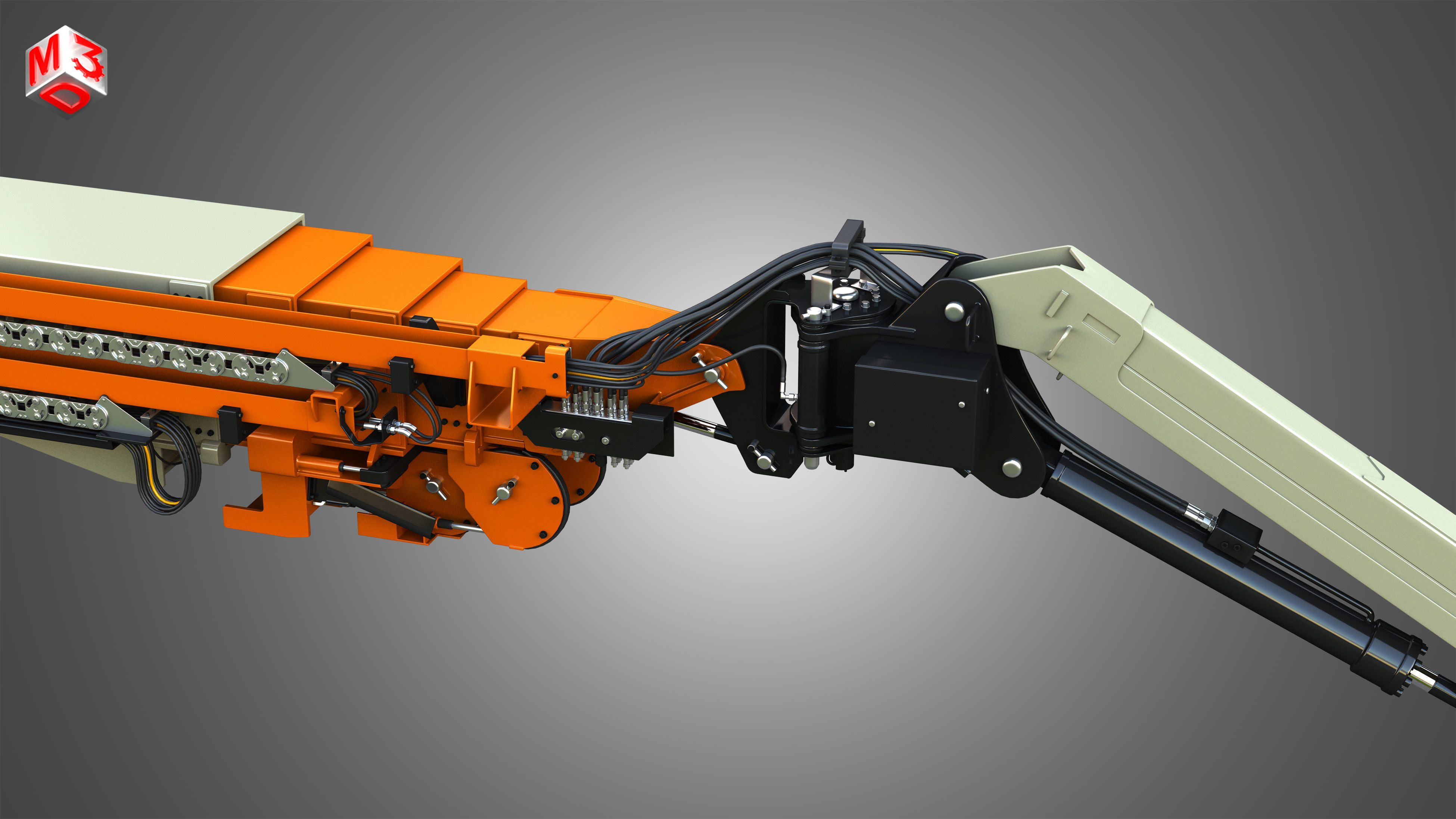 1850SJ Ultra Telescopic Boom Lift 3D model | CGTrader