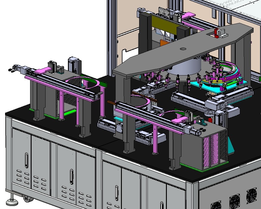 Chip AOI visual inspection machine 3D model | CGTrader