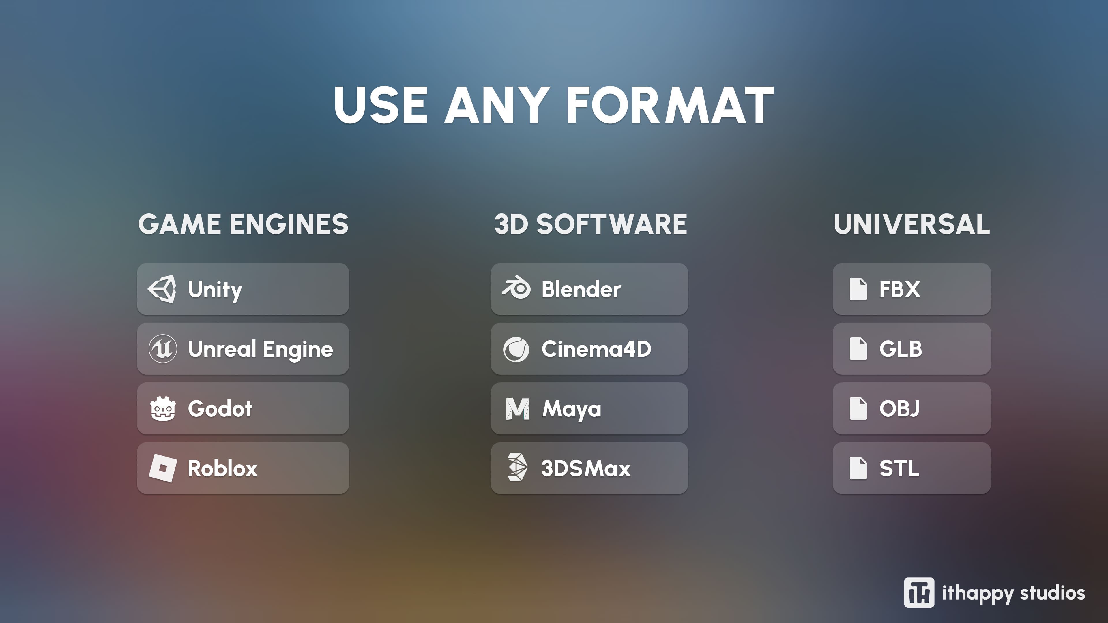3D model Furniture Cute VR / AR / low-poly | CGTrader