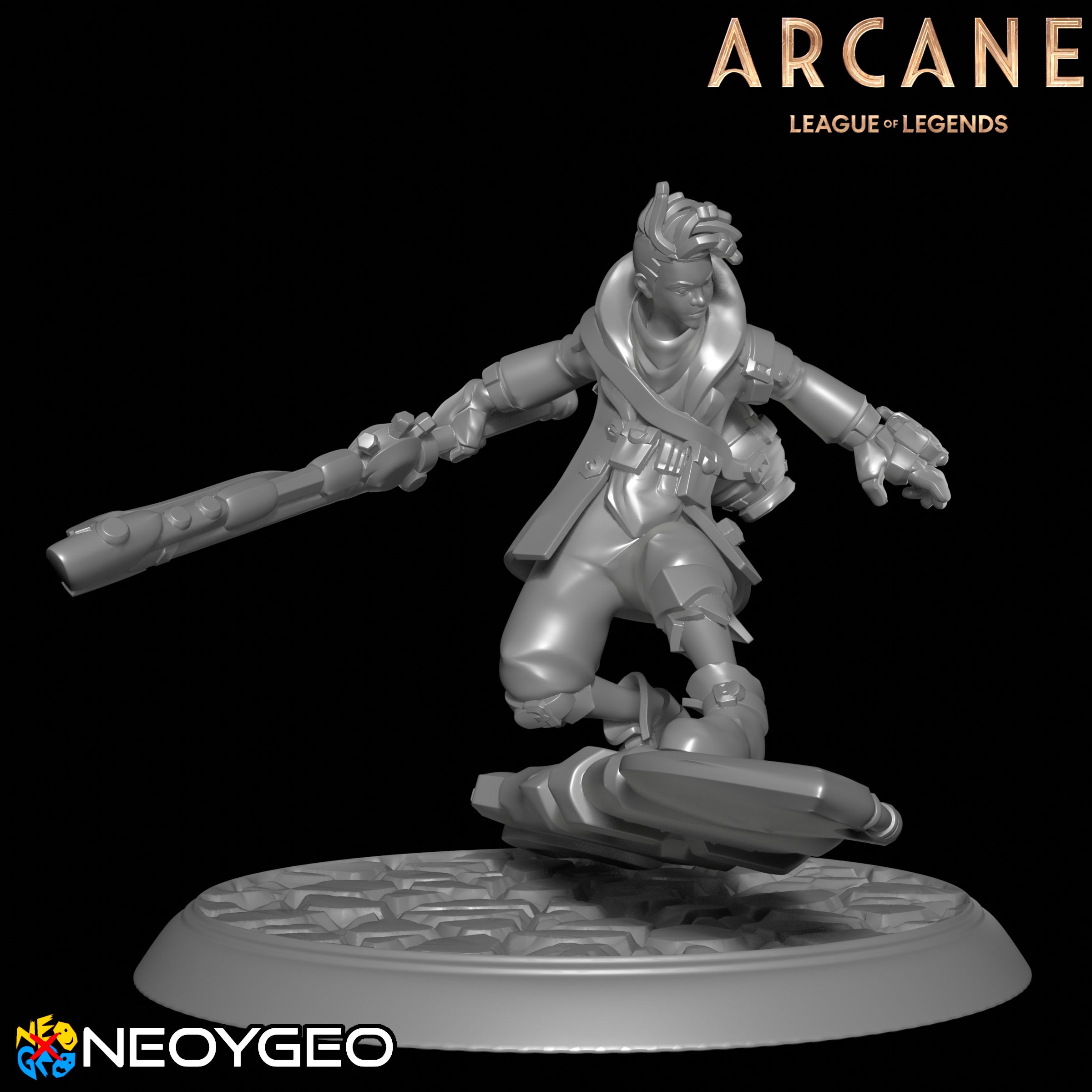 EKKO ARCANE FIRELIGHT - LEAGUE OF LEGENDS 3D model 3D printable | CGTrader