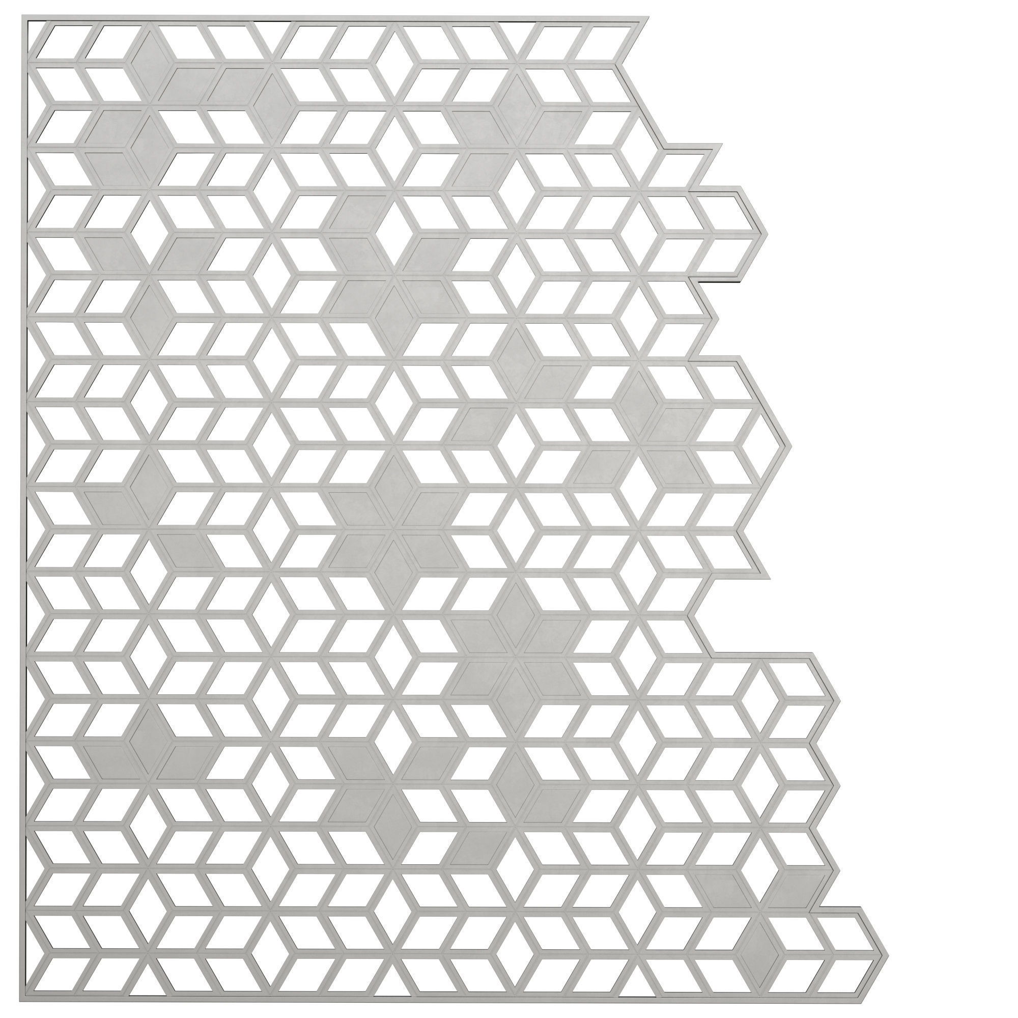 ELEVATION FACADE CNC DESIGN 3D model | CGTrader